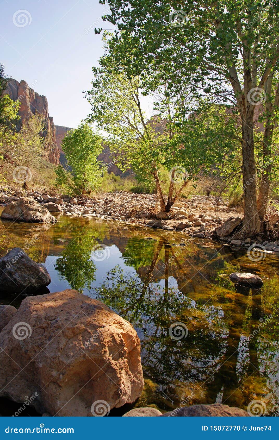 Oak Creek Canyon Near Sedona, Arizona Stock Photography | CartoonDealer ...