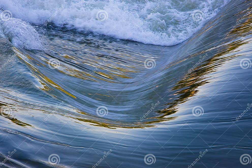 River Flow stock photo. Image of river, blue, tranquil - 7877366