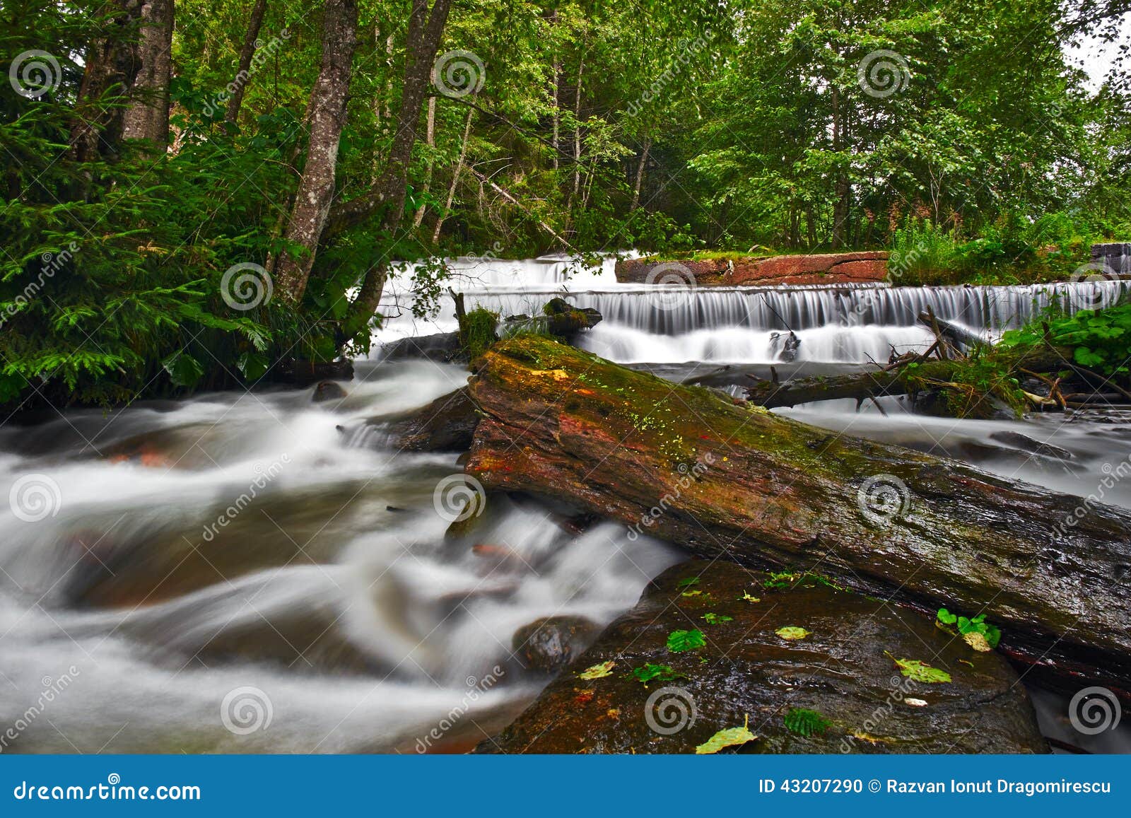 River Flow stock photo. Image of fresh, water, wallpaper - 43207290