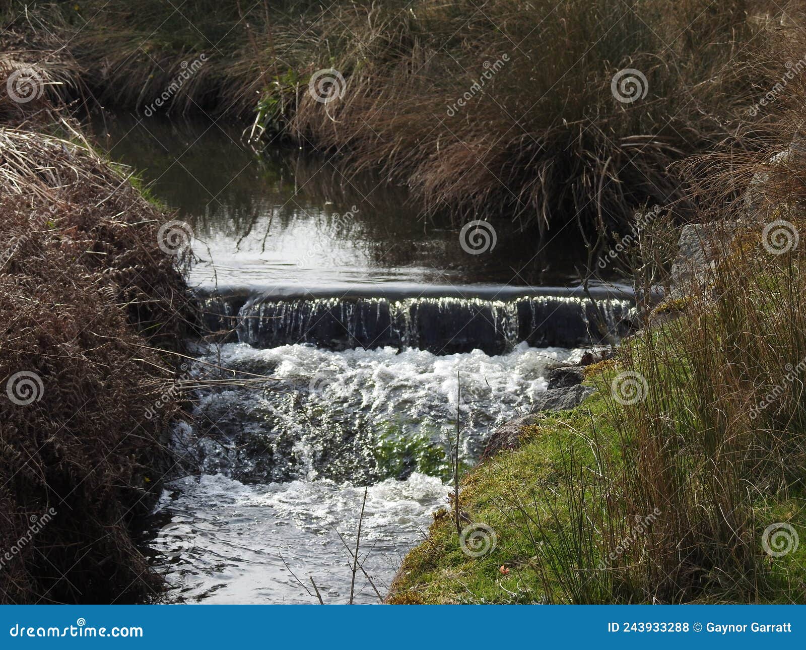 Water Running Over Rocks in the River Stock Photo - Image of rocks ...