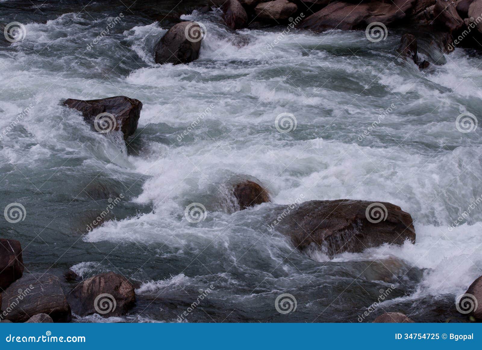 River flowing stock image. Image of boulder, rocks, environment - 34754725