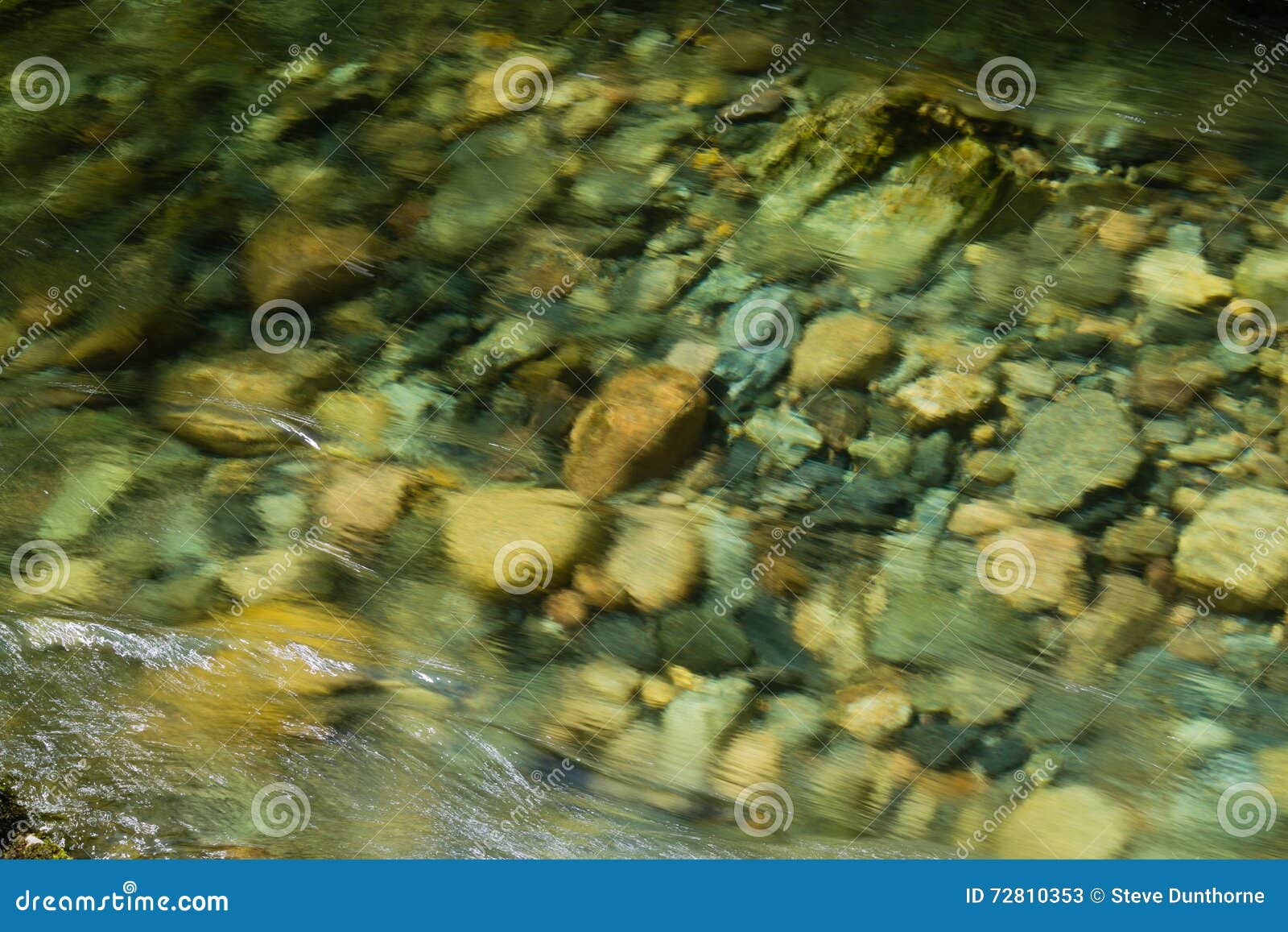 River Flowing Over Stones stock image. Image of background - 72810353