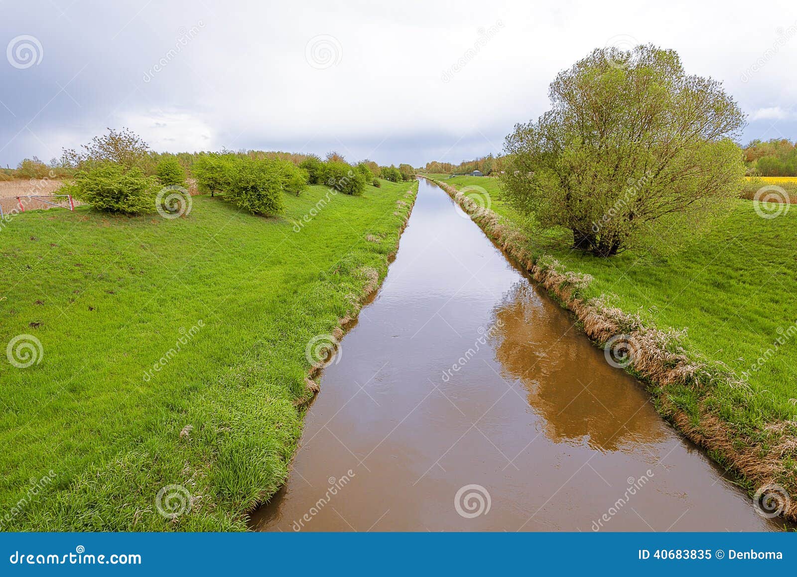 River stock image. Image of field, cloud, scenics, beautiful - 40683835