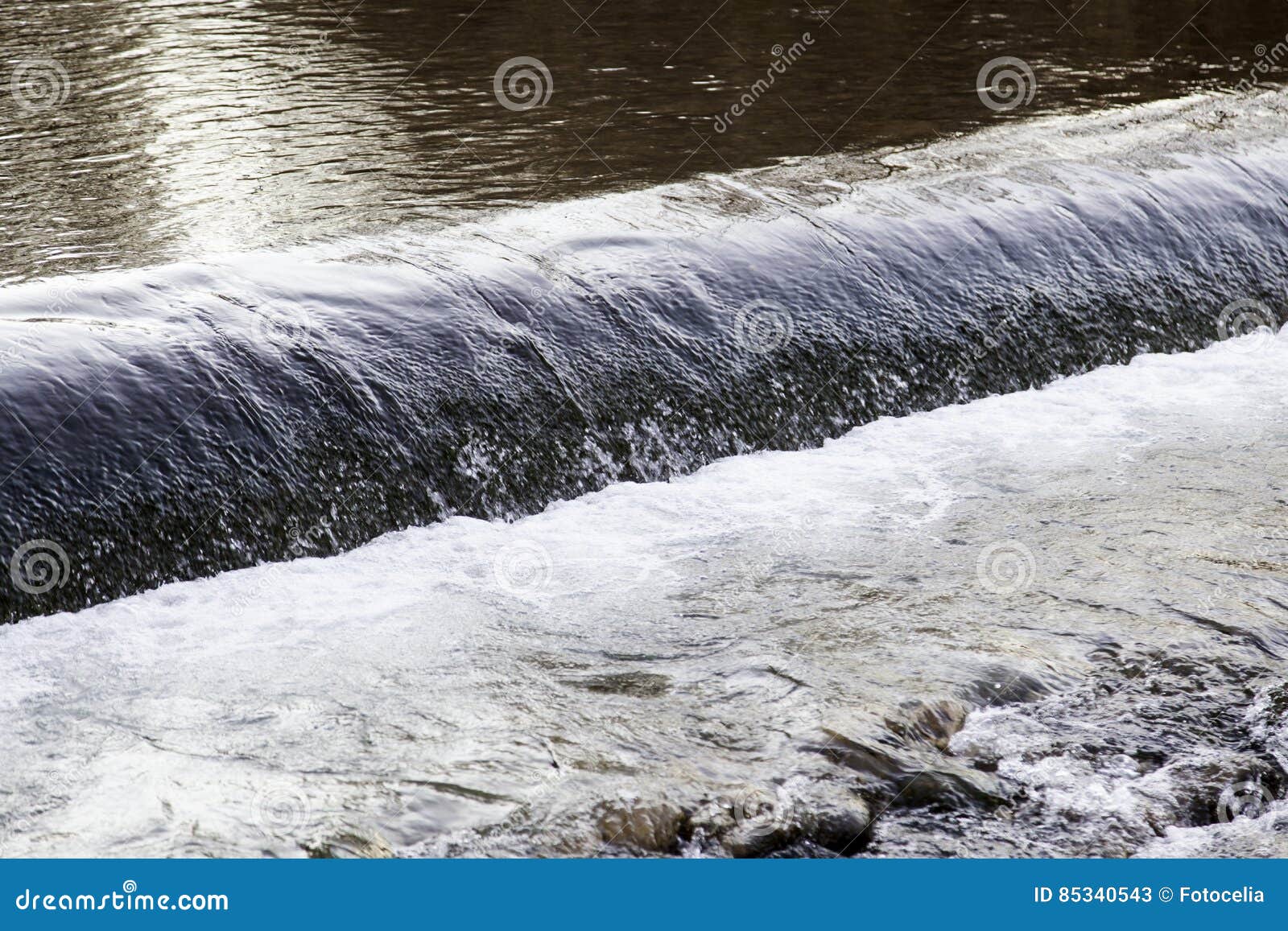 River with foam stock image. Image of running, light - 85340543