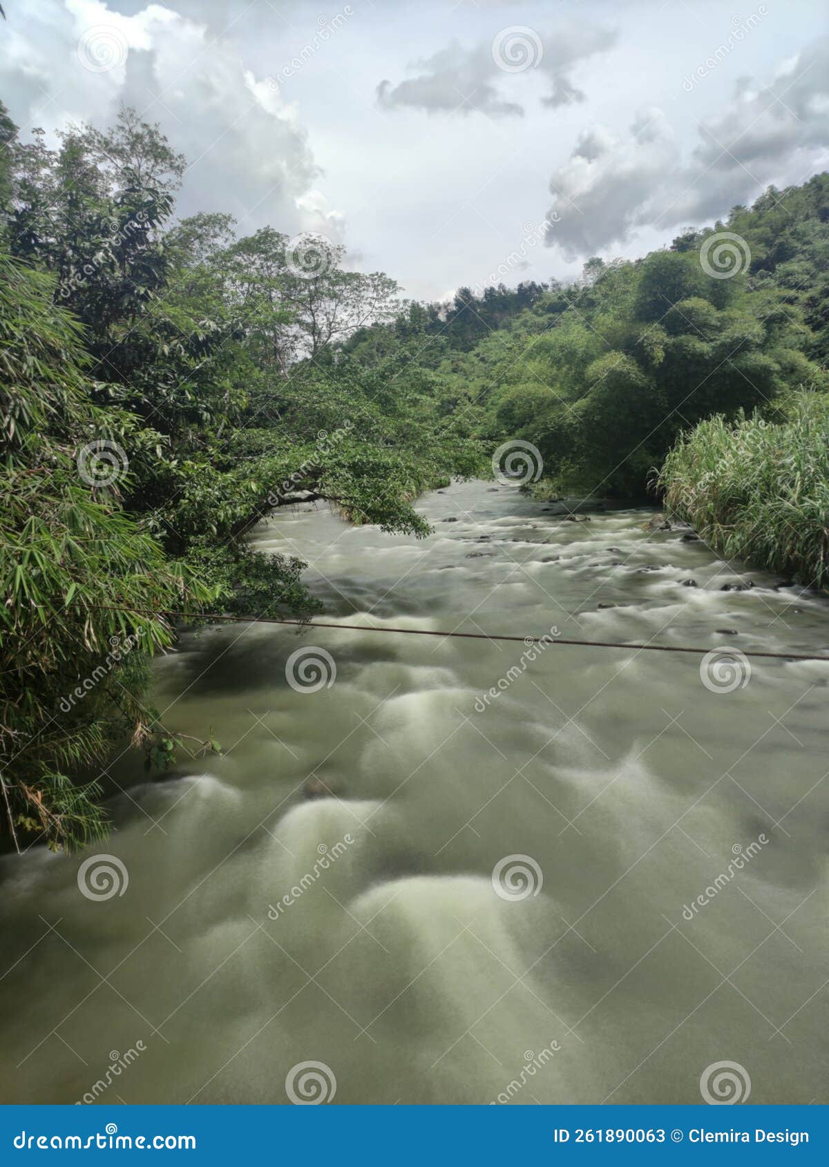 River in the Forest Sout of Borneo Stock Image - Image of sout ...