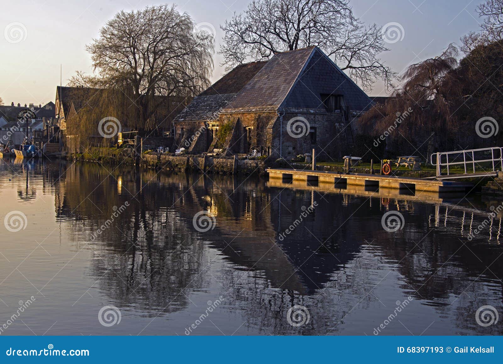 River Frome Wareham editorial stock photo. Image of wareham - 68397193