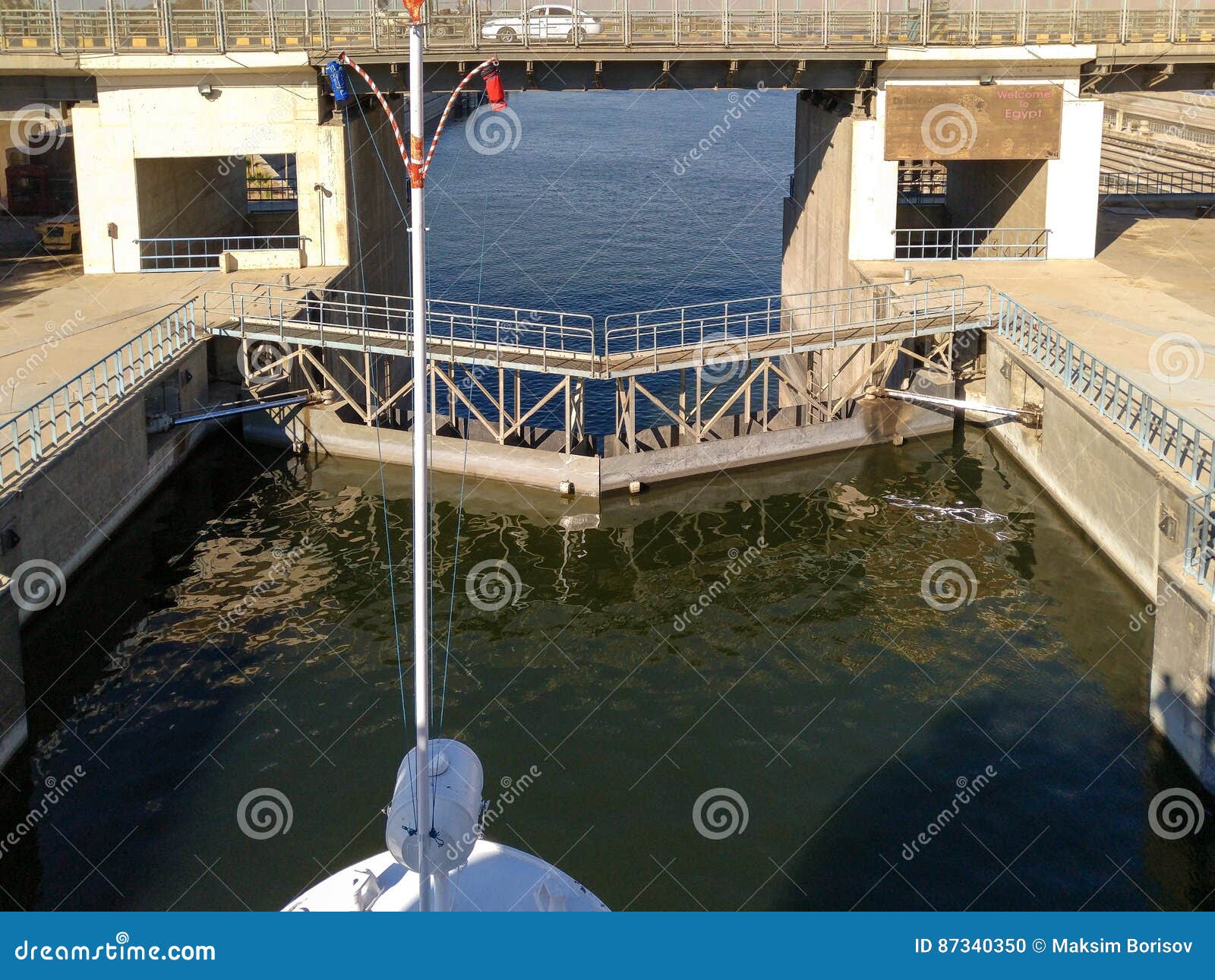 River Gateway on the Nile River Egypt Stock Photo - Image of river ...