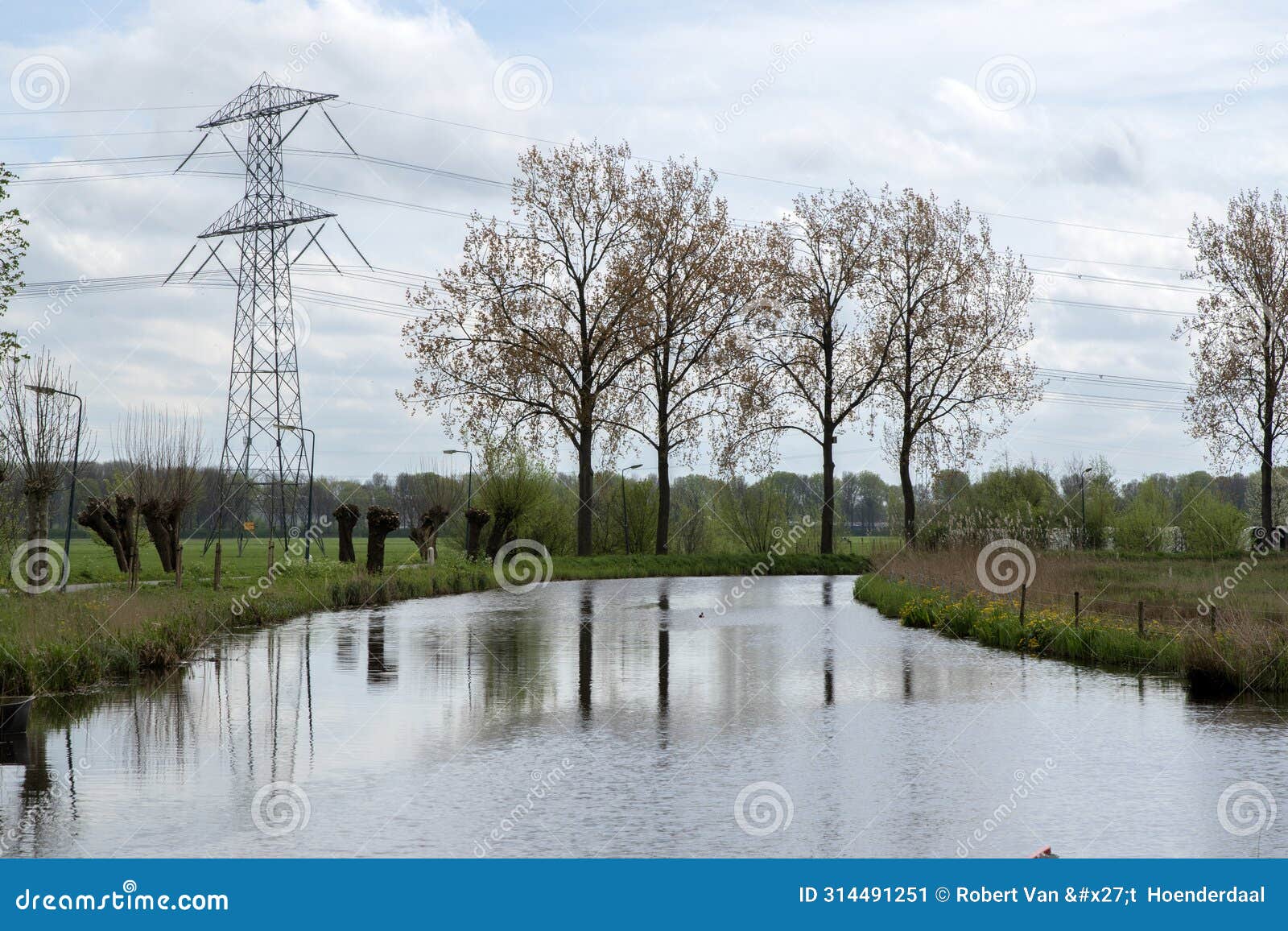 River the Gein at Abcoude the Netherlands 8-4-2024 Editorial Photo ...