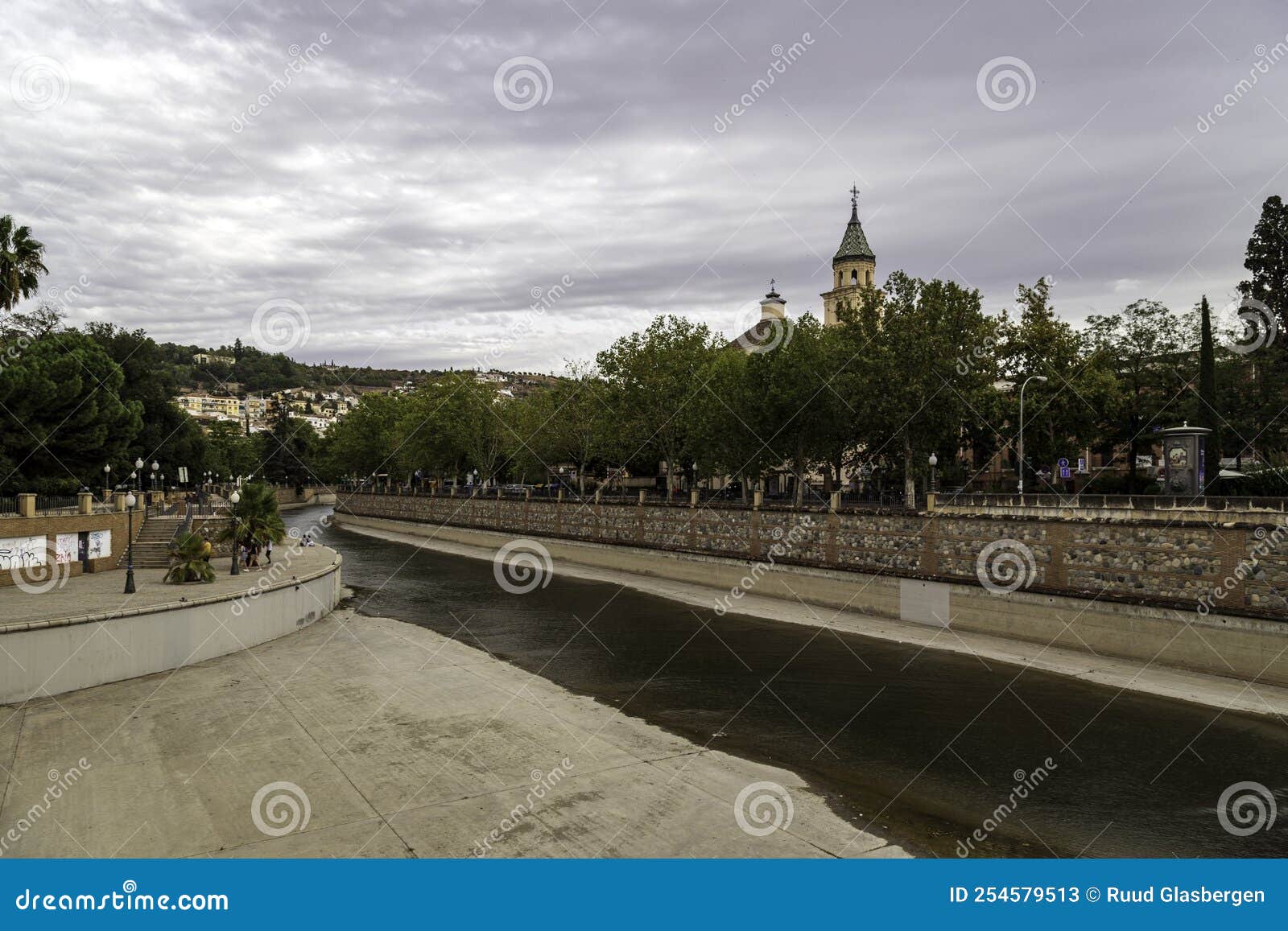 The River Genil, Which Rises in the Mountains of the Sierra Nevada ...