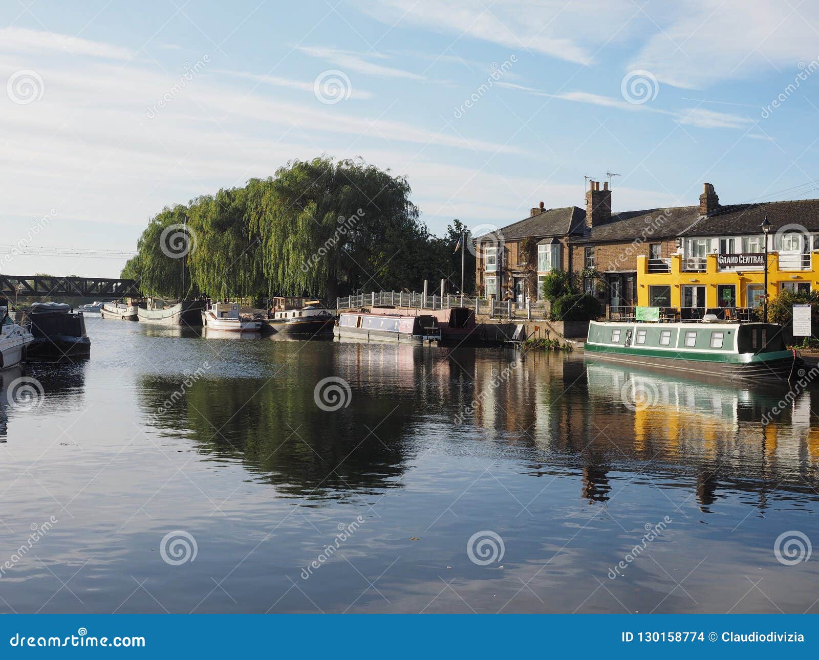 River Great Ouse in Ely editorial stock image. Image of ouse - 130158774