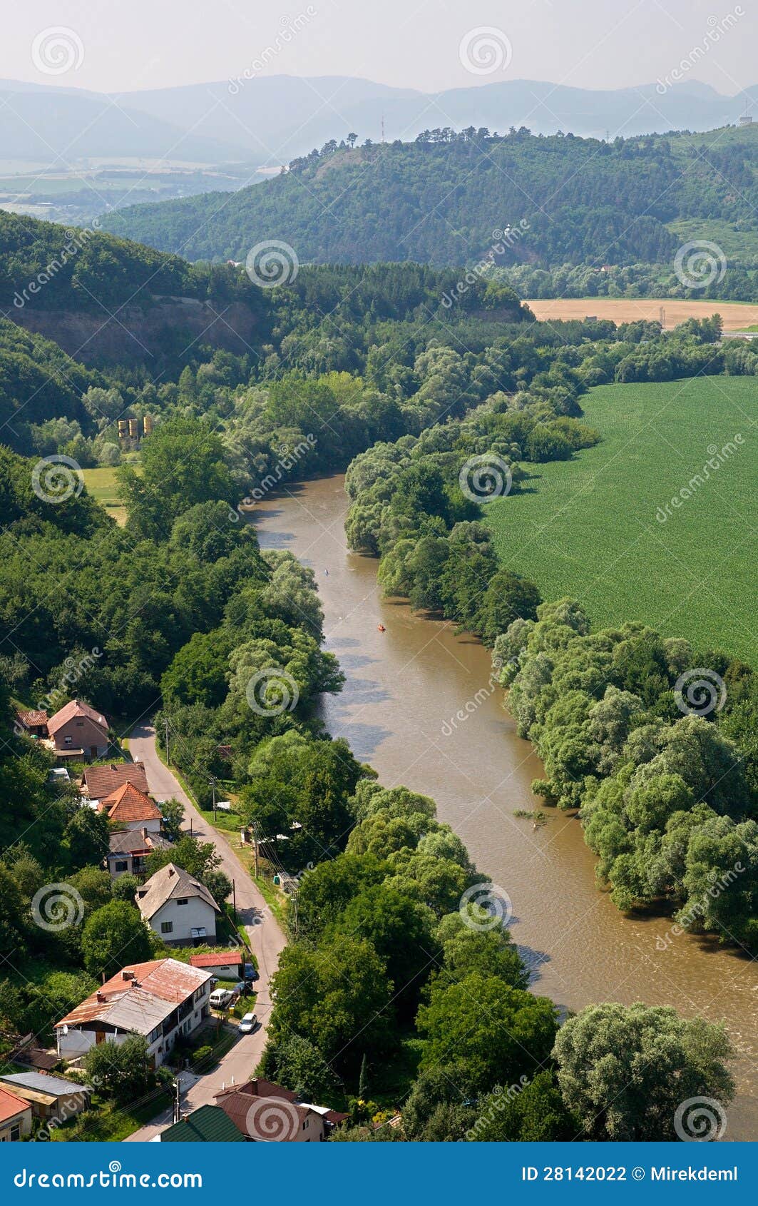 River Hron , Slovakia stock photo. Image of grandeur - 28142022