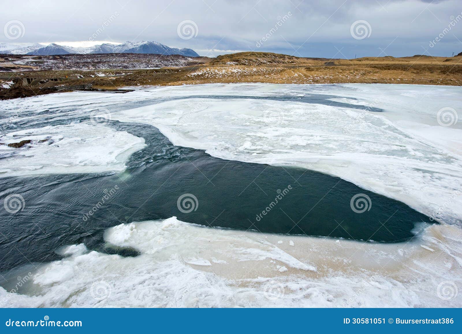 River in Iceland stock image. Image of glacier, cold - 30581051