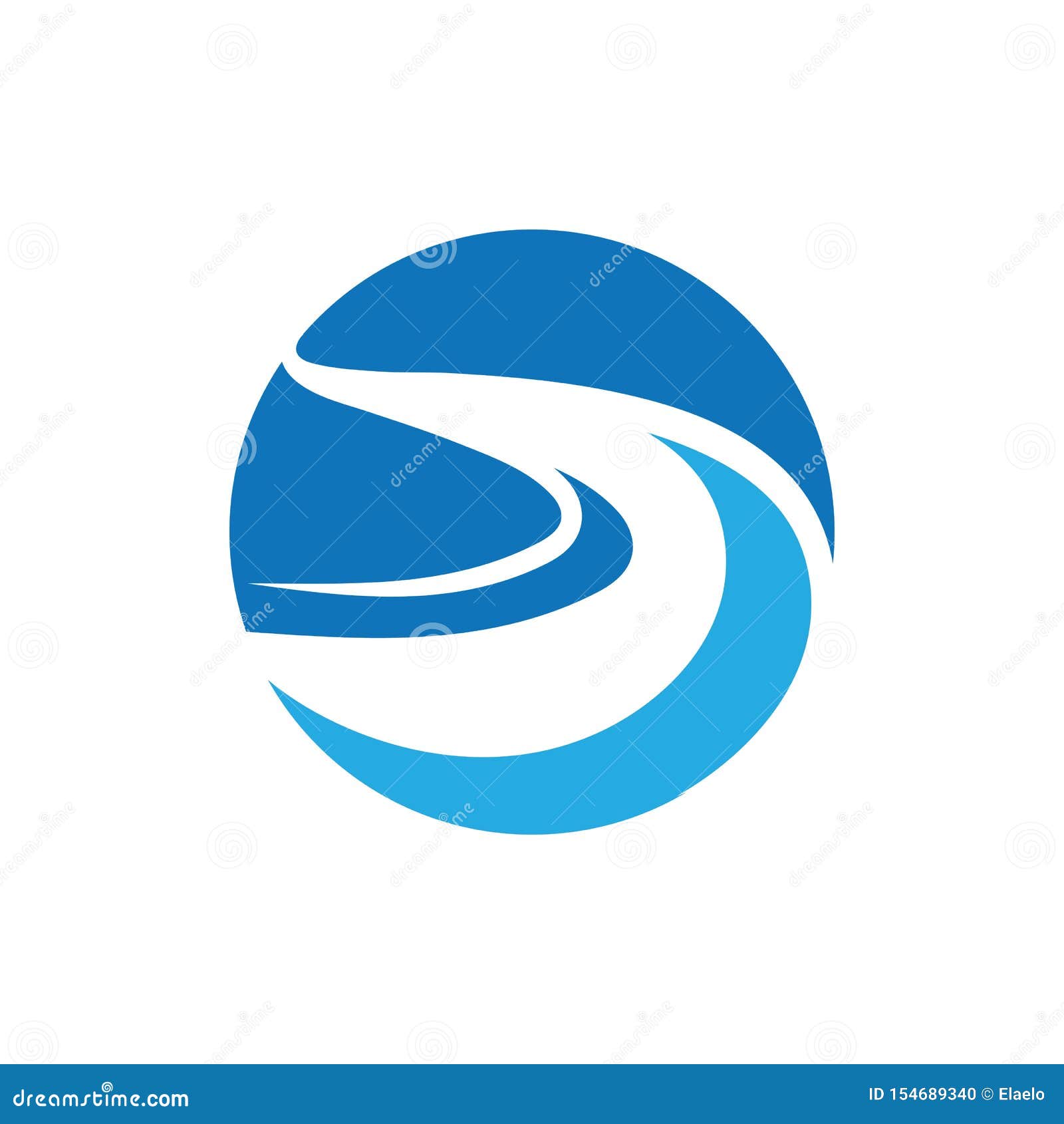 River Icon Vector Illustration Design Stock Vector - Illustration of ...