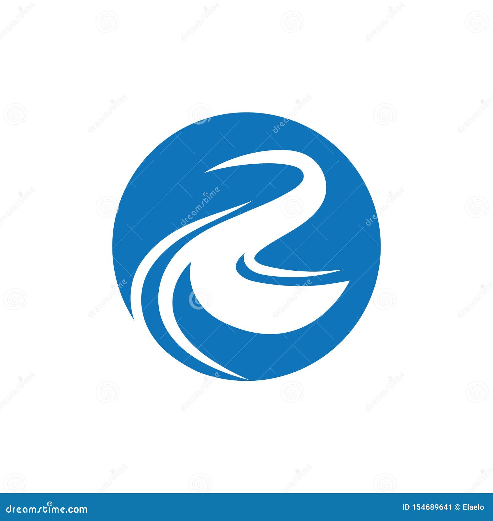 River Icon Vector Illustration Design Stock Vector - Illustration of ...