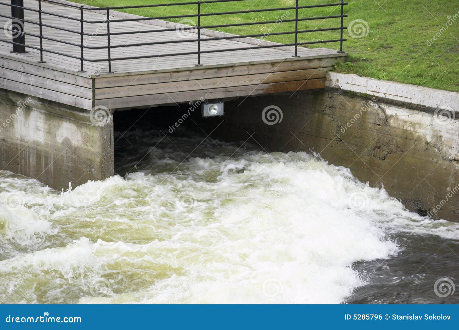 River Intake stock photo. Image of river, rapid, stream - 5285796