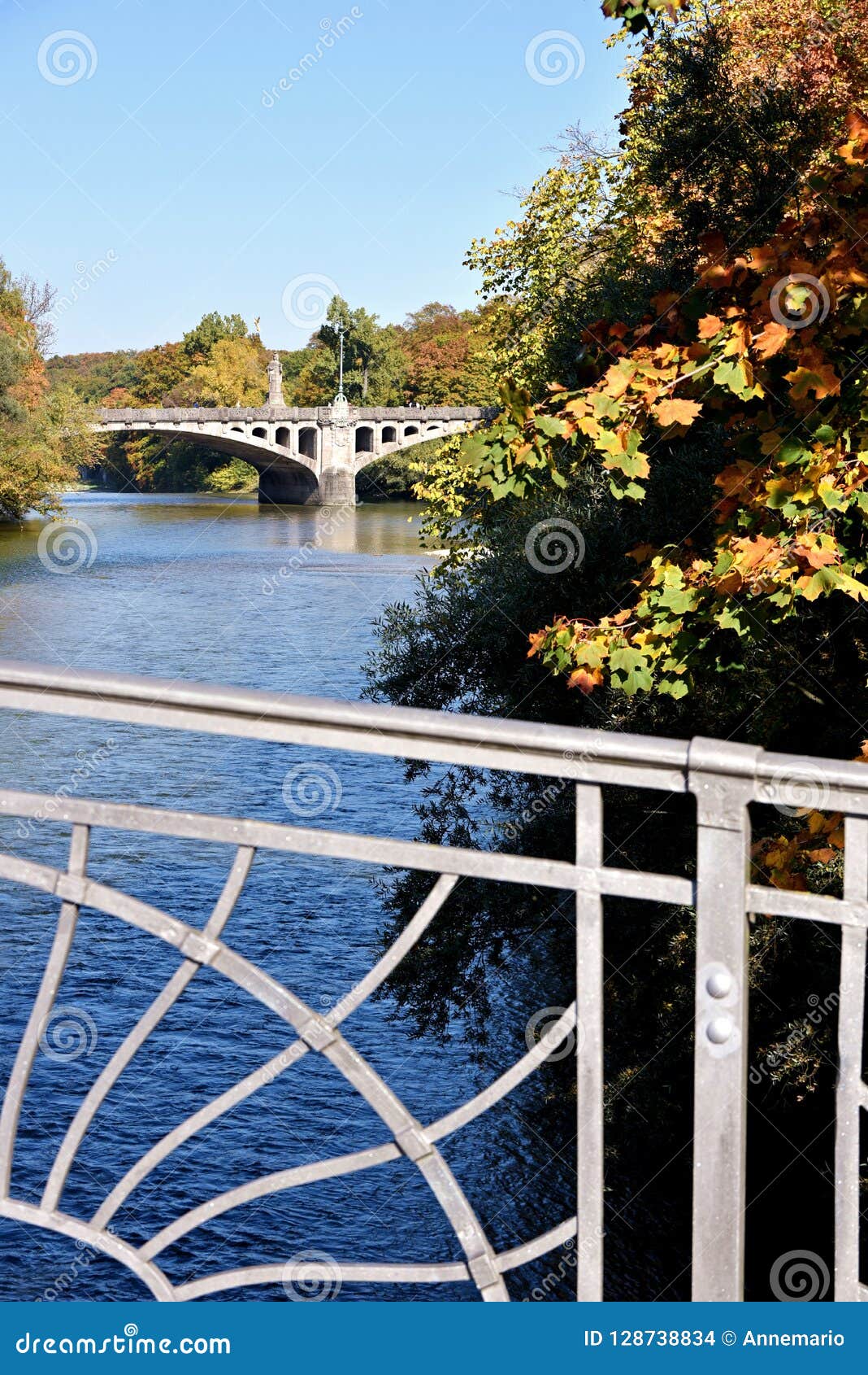 River Isar, Munich stock photo. Image of travel, isar - 128738834