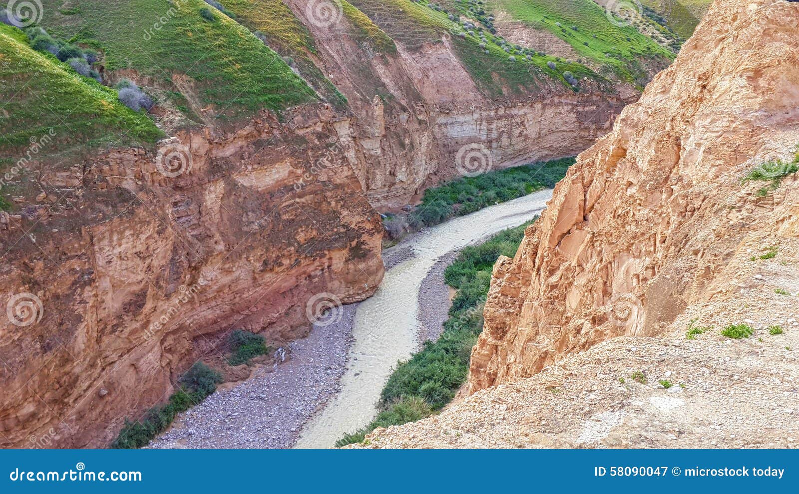 River stock image. Image of water, israel, river, stone - 58090047