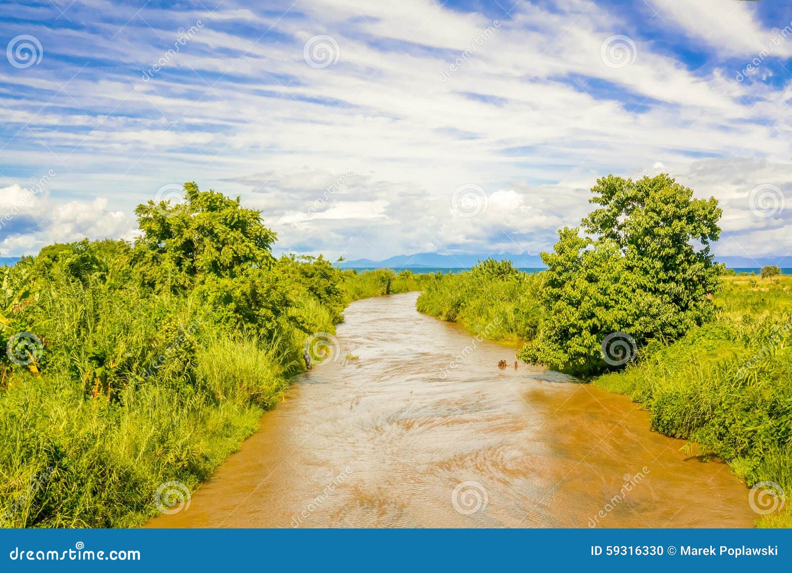 River in Karonga in Malawi. Stock Photo - Image of lake, water: 59316330