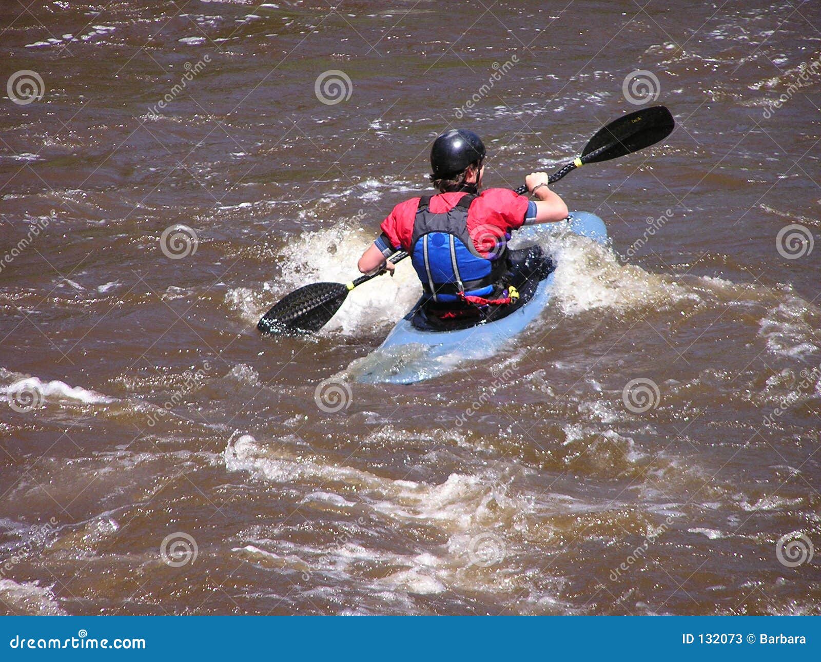 River Kayaker 3 stock image. Image of rapids, kayak, river - 132073