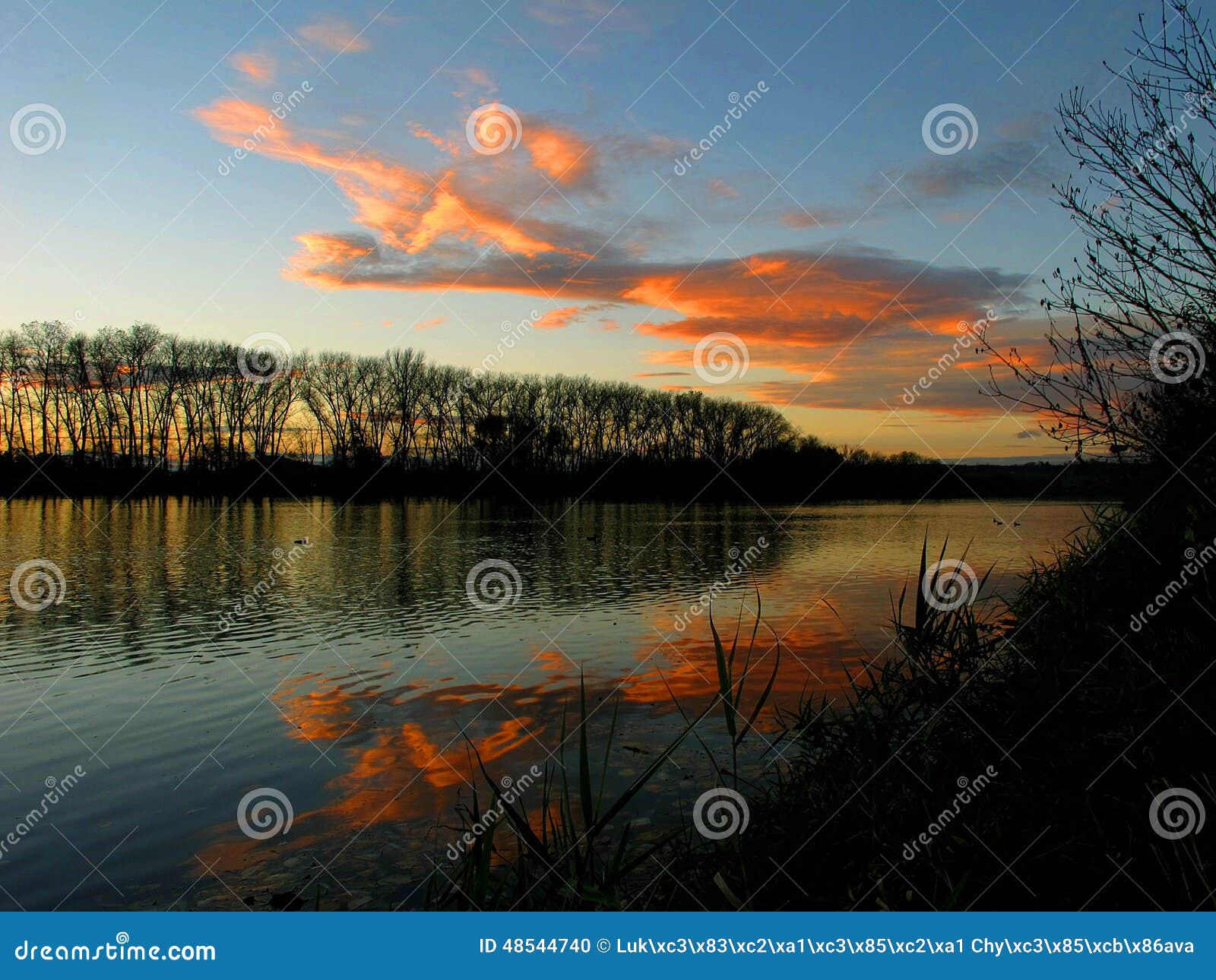 River Labe stock photo. Image of labe, steti, clouds - 48544740