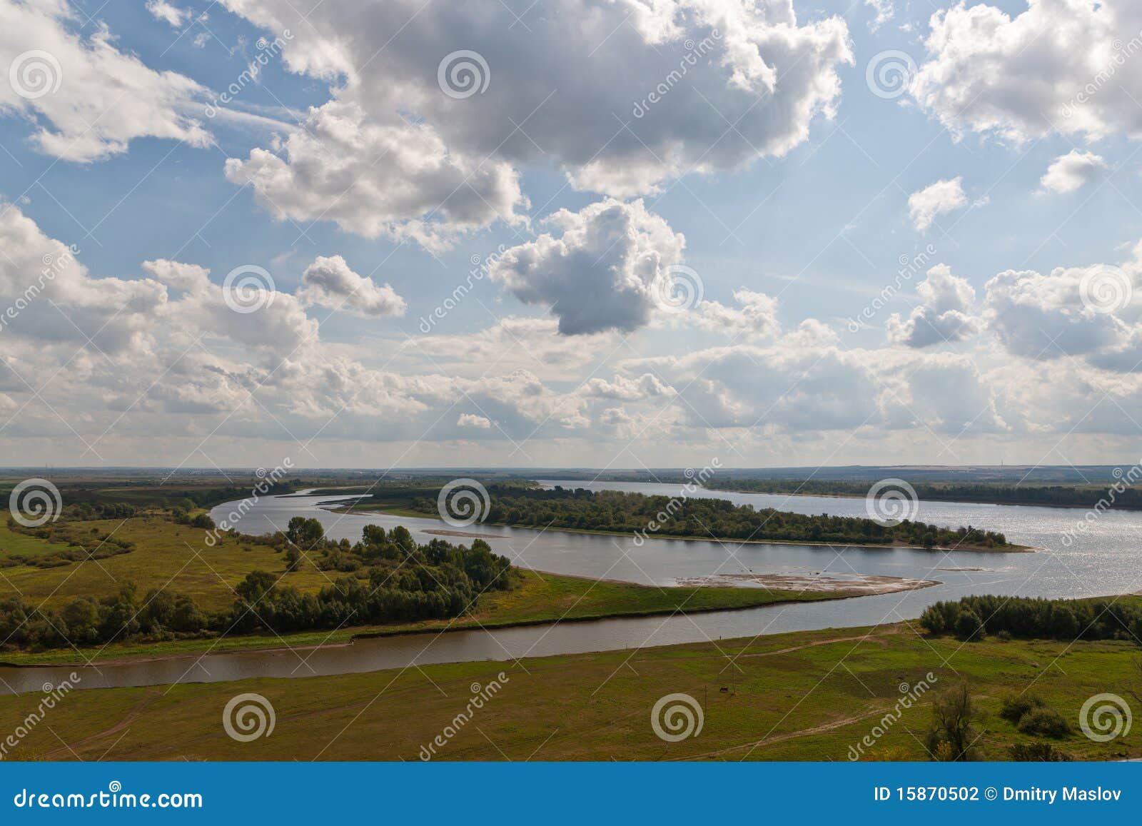 River landscape stock photo. Image of water, view, foliage - 15870502