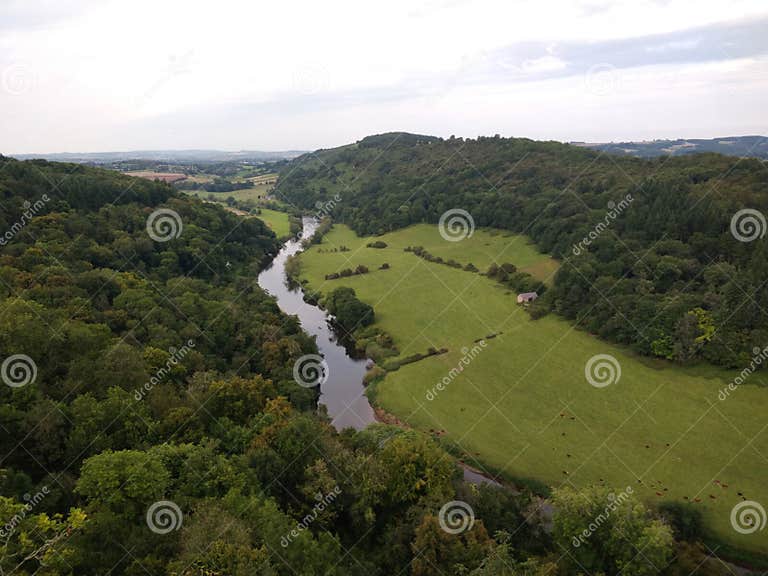 River and landscape stock image. Image of dean, river - 160647783