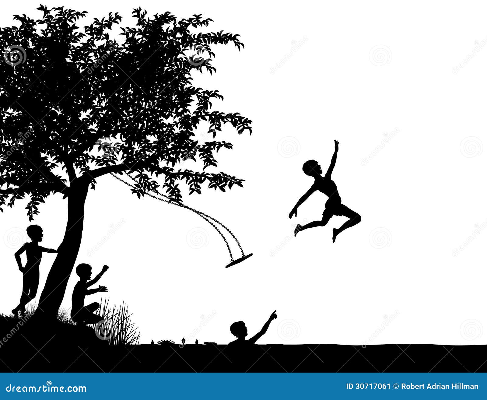 River leap stock vector. Illustration of space, happy - 30717061