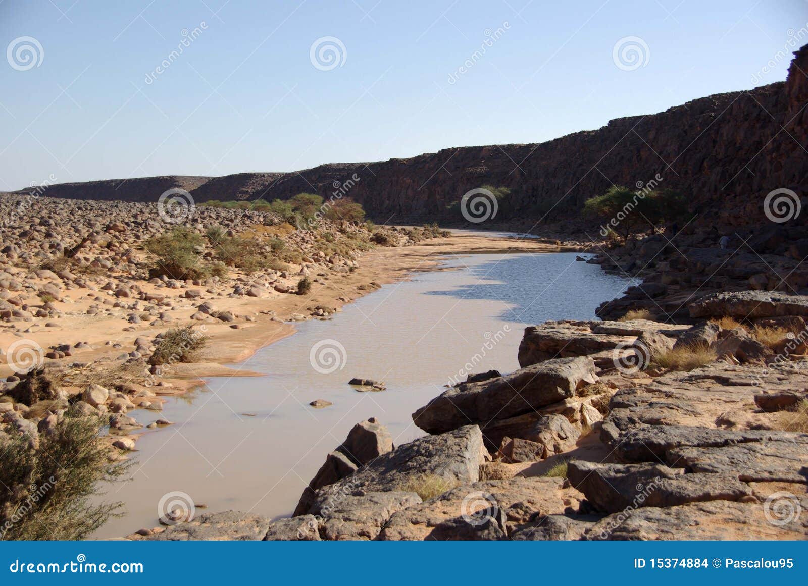 River in Libya stock photo. Image of climatic, hostile - 15374884