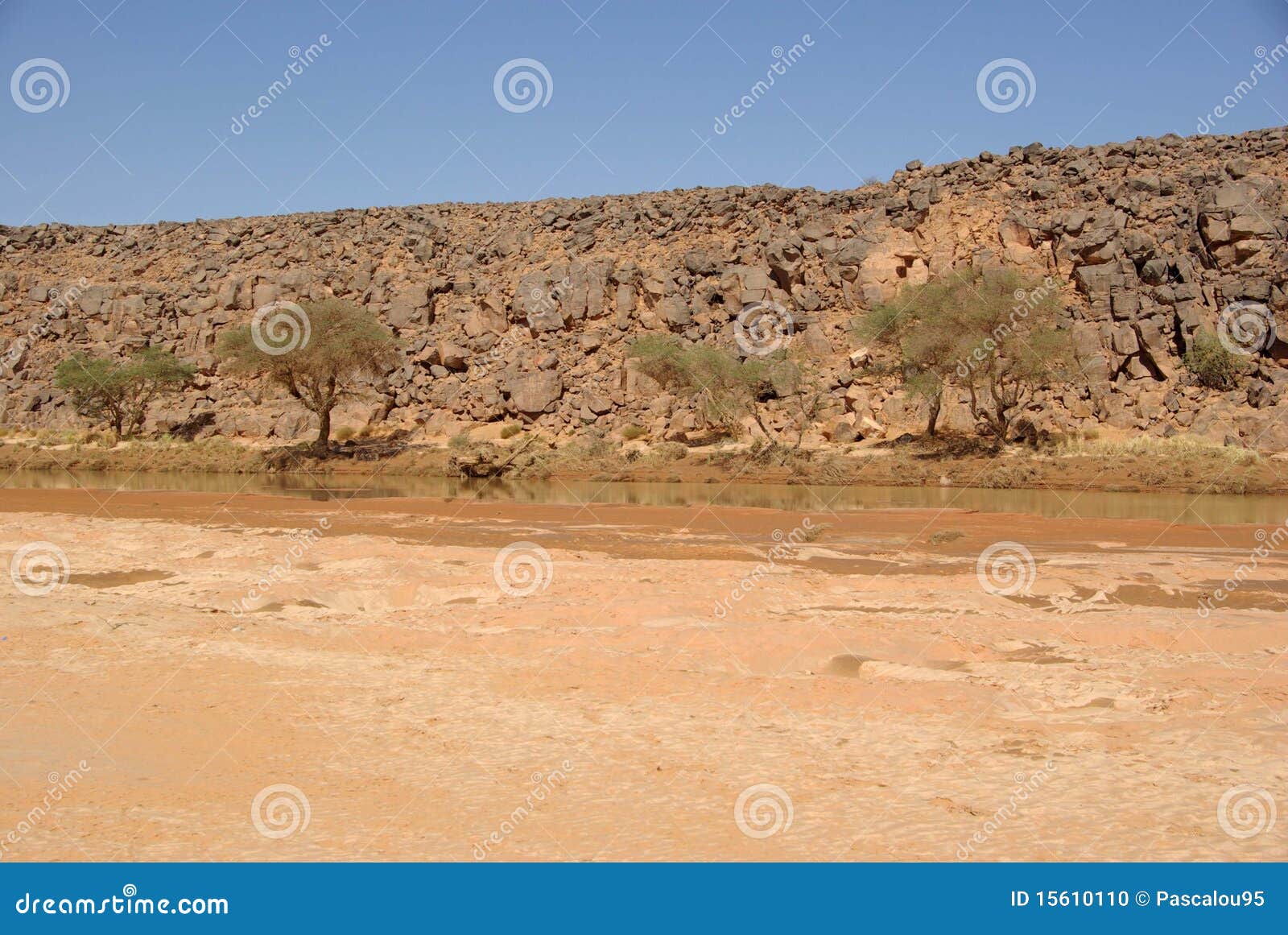 River in Libya stock photo. Image of colorful, hostile - 15610110