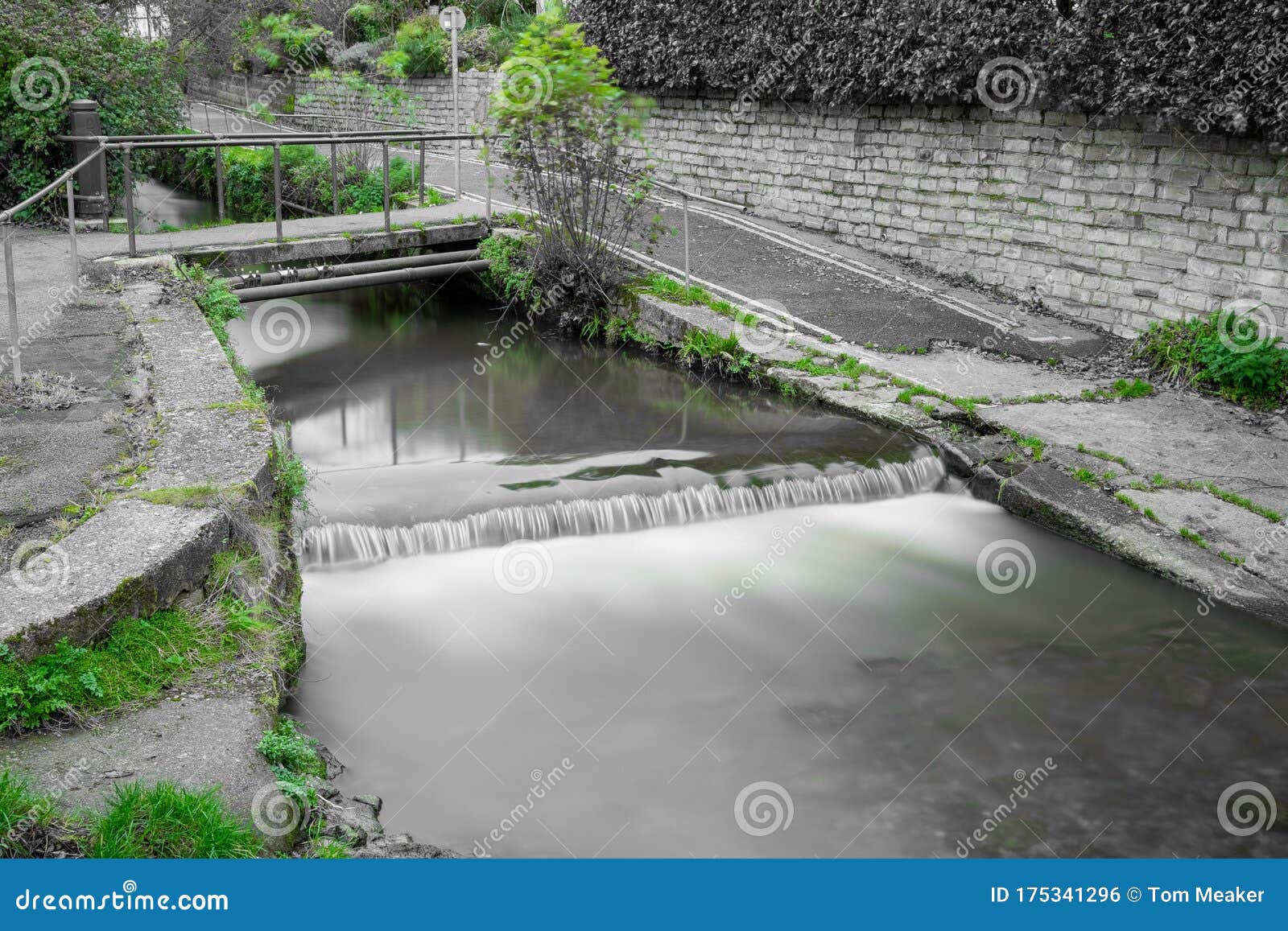River Lim walkway stock photo. Image of lyme, coloursplash - 175341296