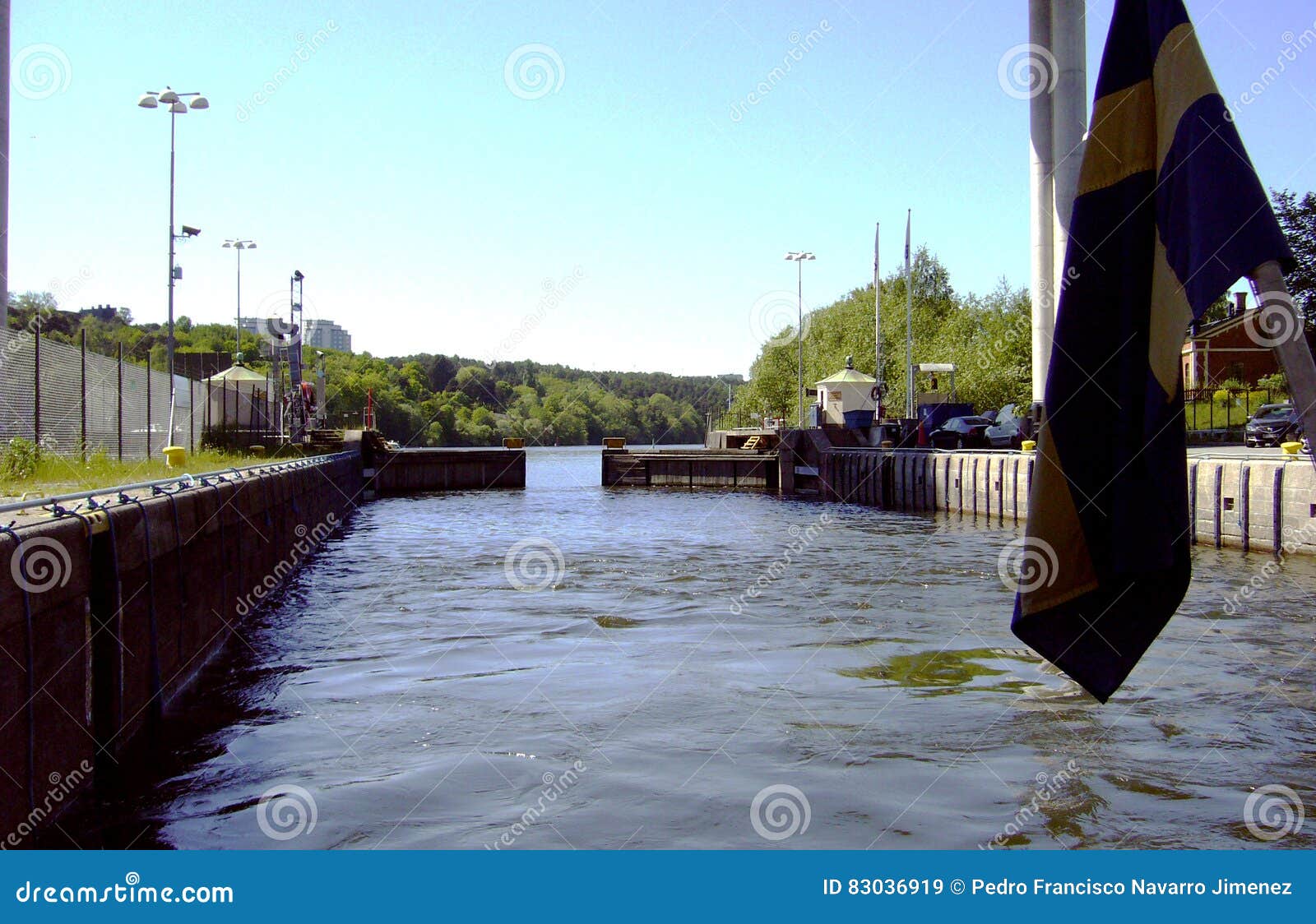 River lock stock image. Image of sweden, travel, canal - 83036919