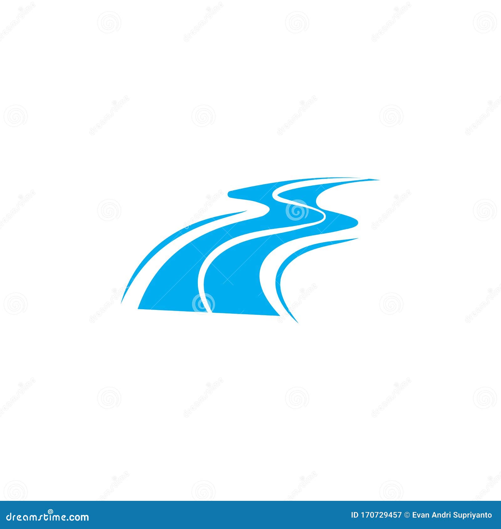 River Logo Template Vector Symbol Stock Vector - Illustration of water ...