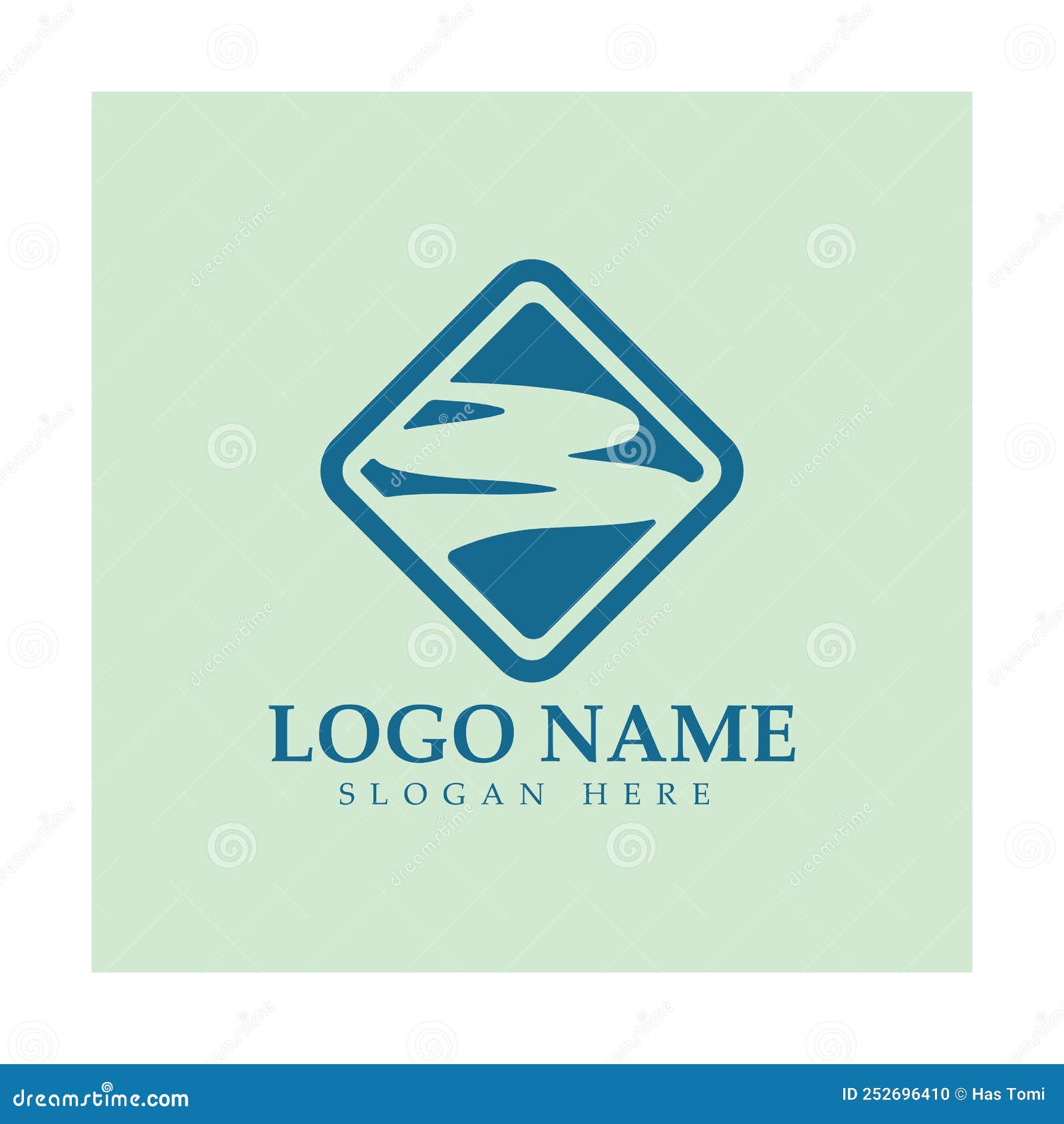 River Logo Vector Icon Illustration Design Template Stock Vector ...