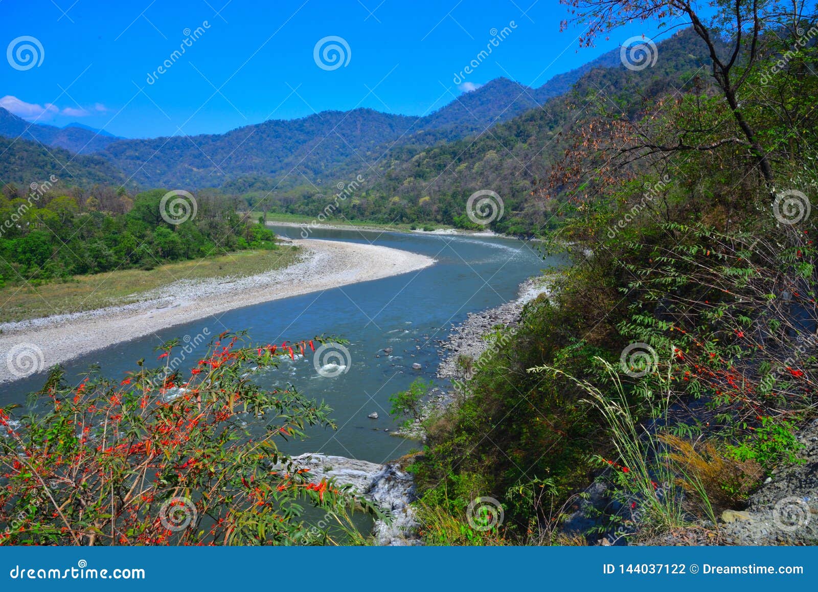 River Manas; Assam, India; Panbang, Bhutan Stock Photo - Image of ... River Manas; Assam, India; Panbang, Bhutan Stock Photo - Image of ...