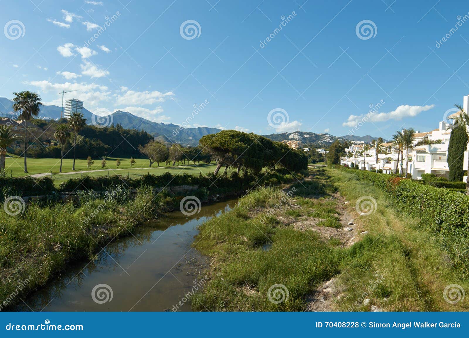 River in Marbella stock photo. Image of river, leaf, sunny - 70408228