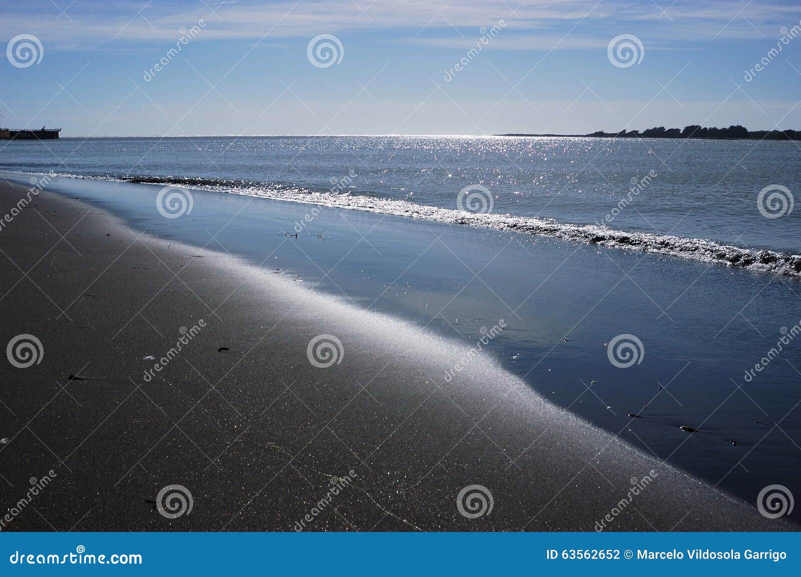 Maule River As It Passes Through The City Of Talca, Chile Royalty-Free ...