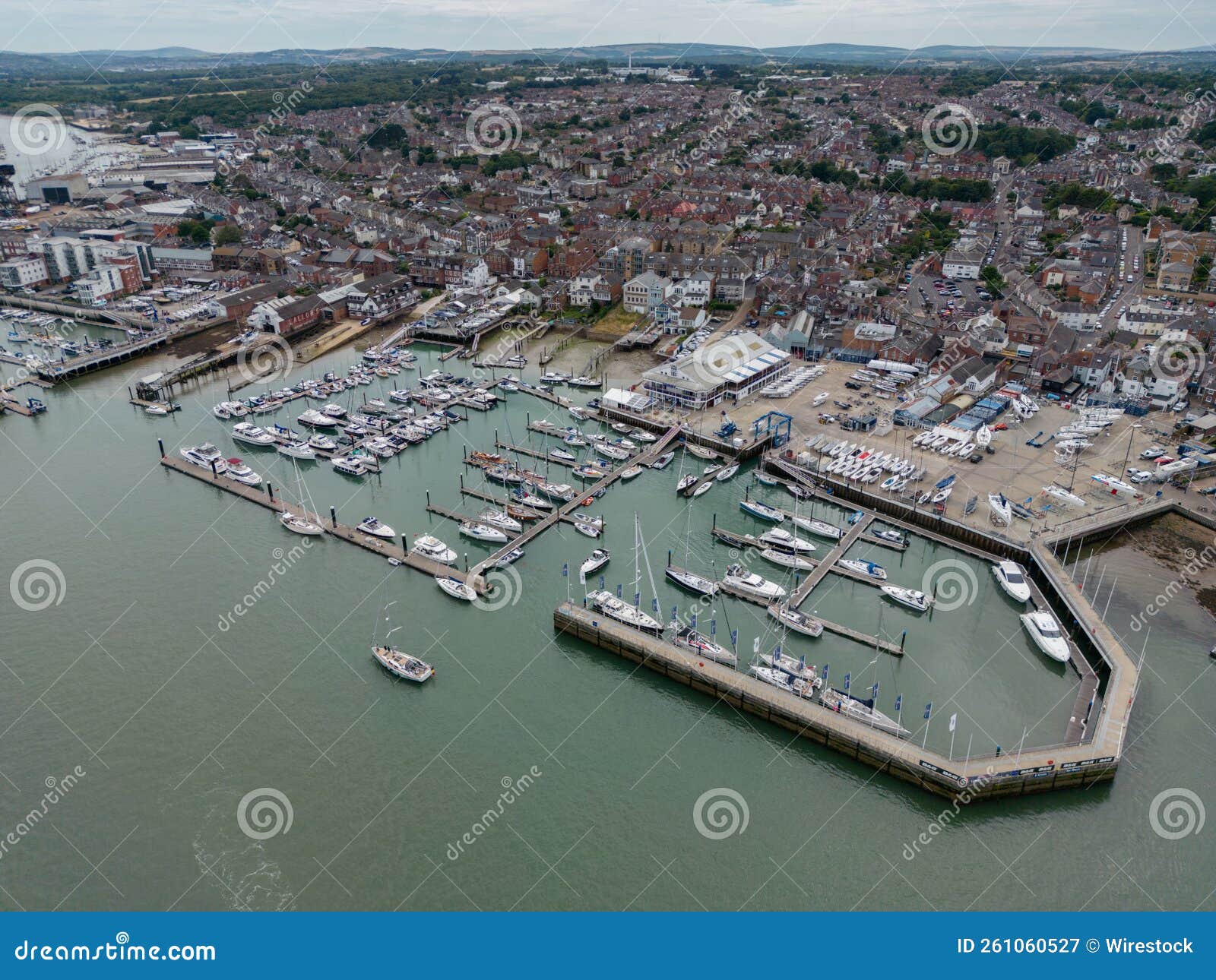 The River Medina on the Isle of Wight Stock Image - Image of moored ...
