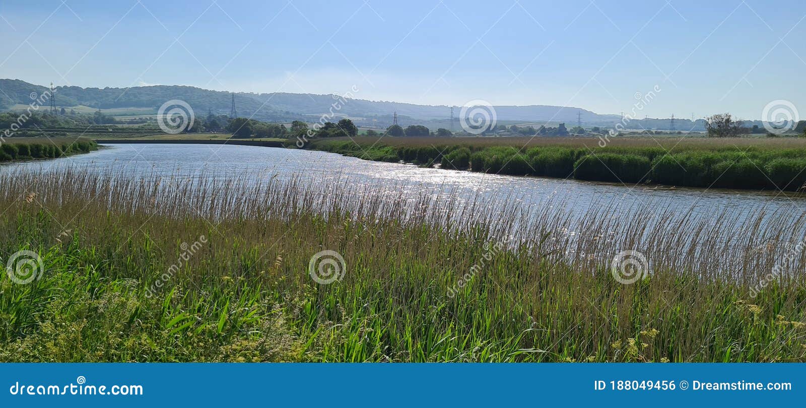 River Medway marsh stock photo. Image of medway, marsh - 188049456