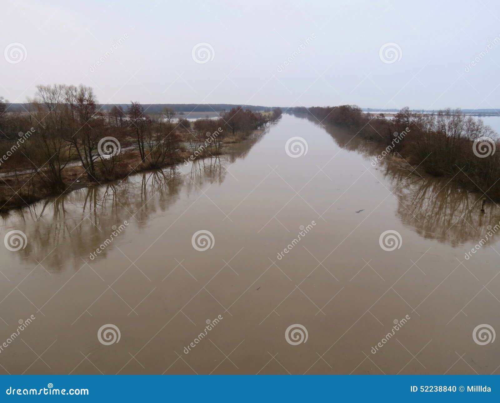River Minija, Lithuania stock photo. Image of water, clean - 52238840