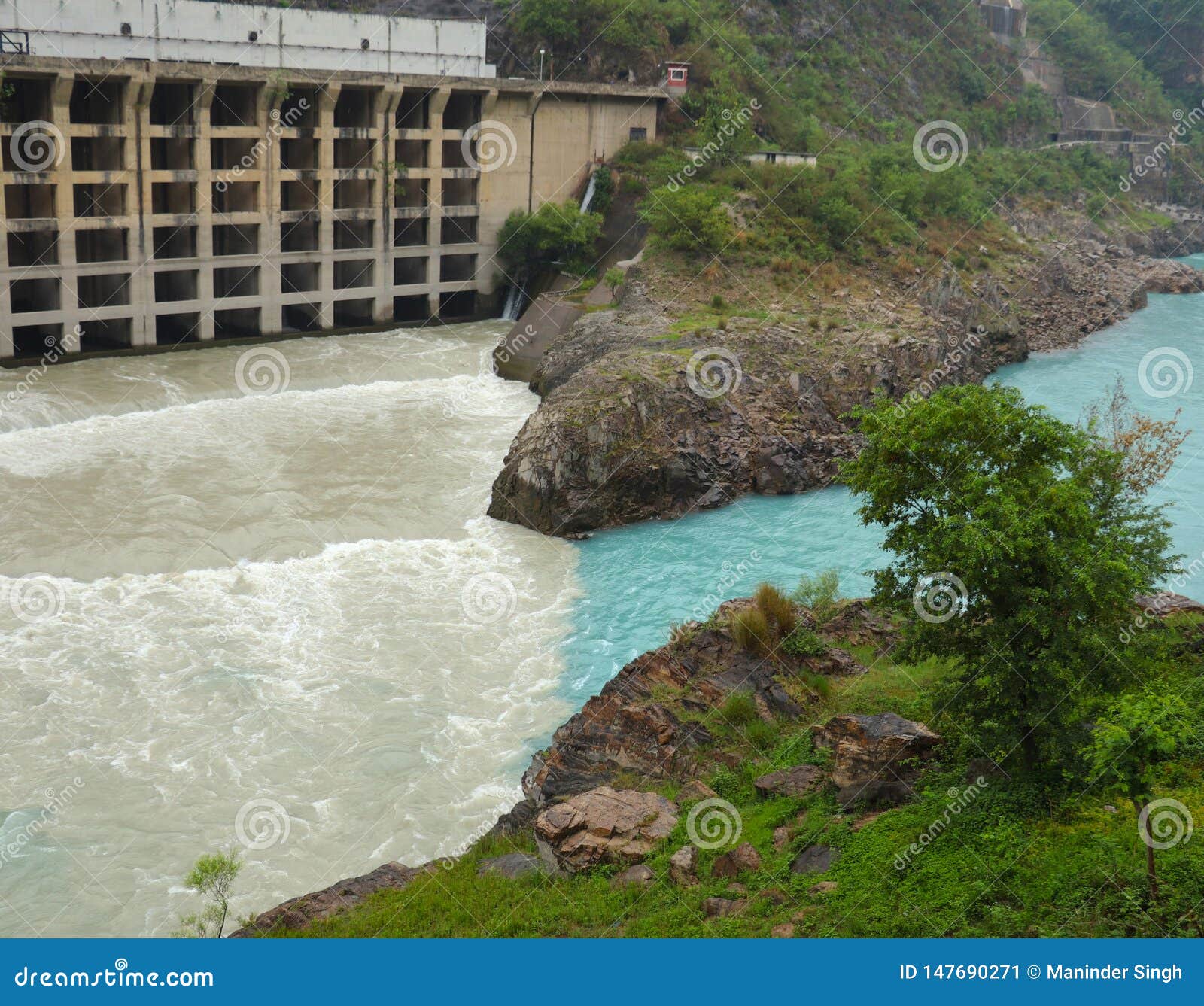 River Mixing view stock image. Image of gentle, great - 147690271