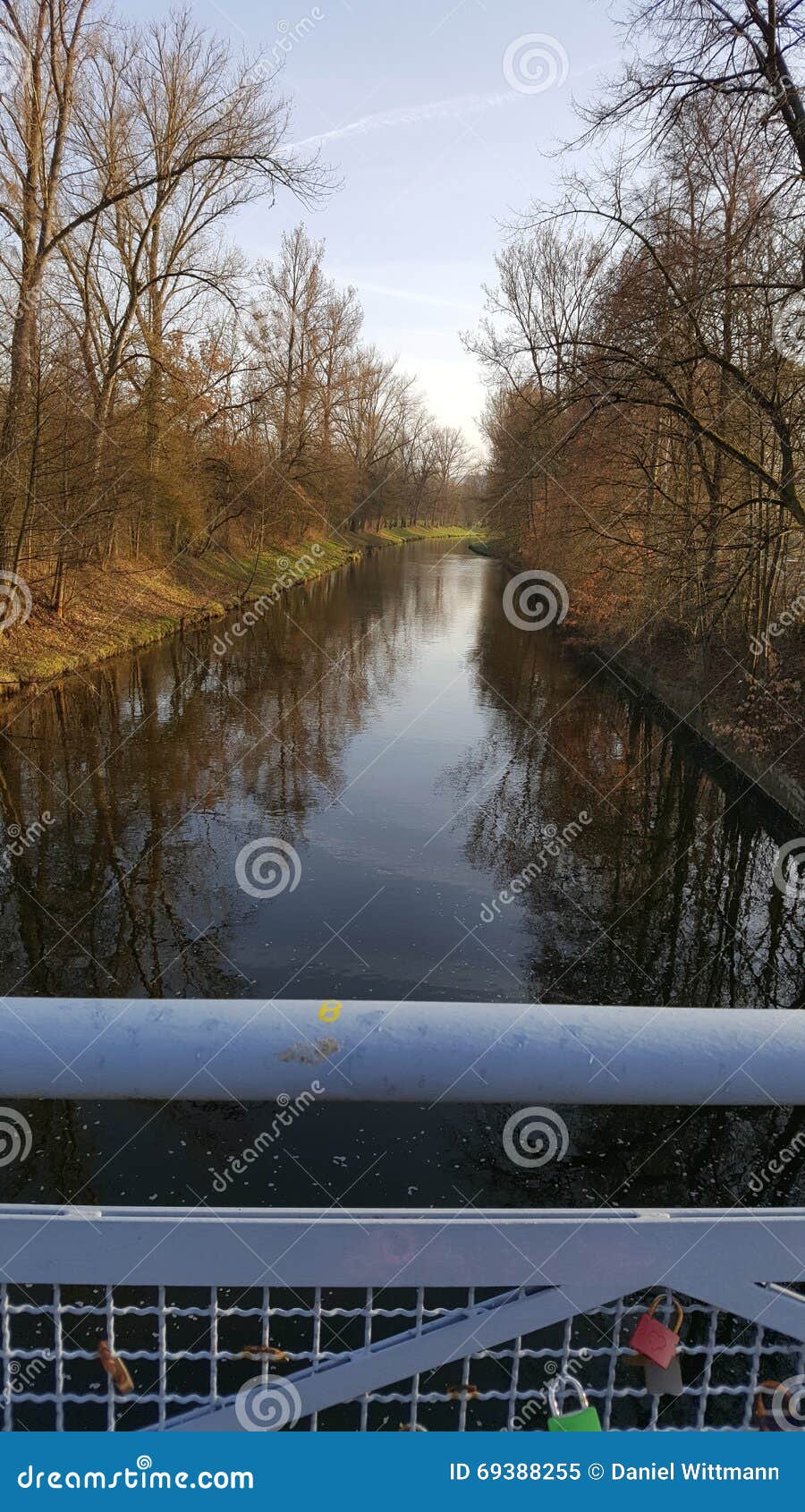 River stock image. Image of river, bridge, romantic, morning - 69388255