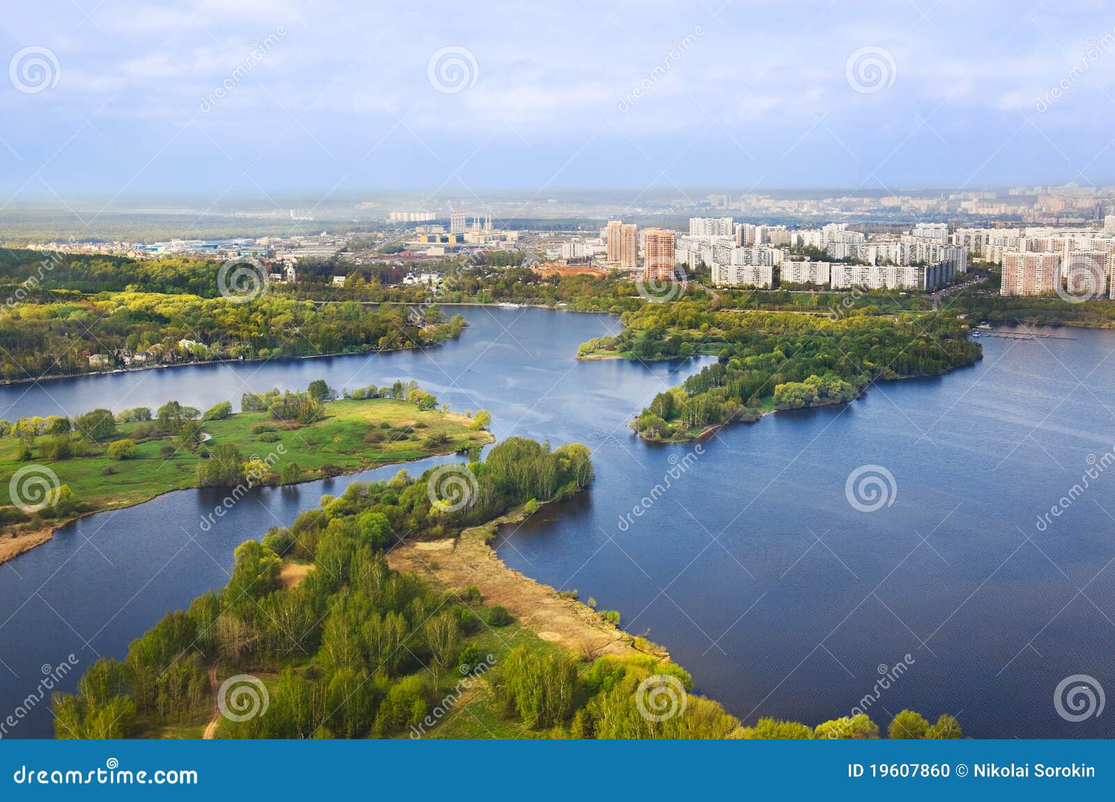 River in Moscow, Russia stock photo. Image of outdoors - 19607860