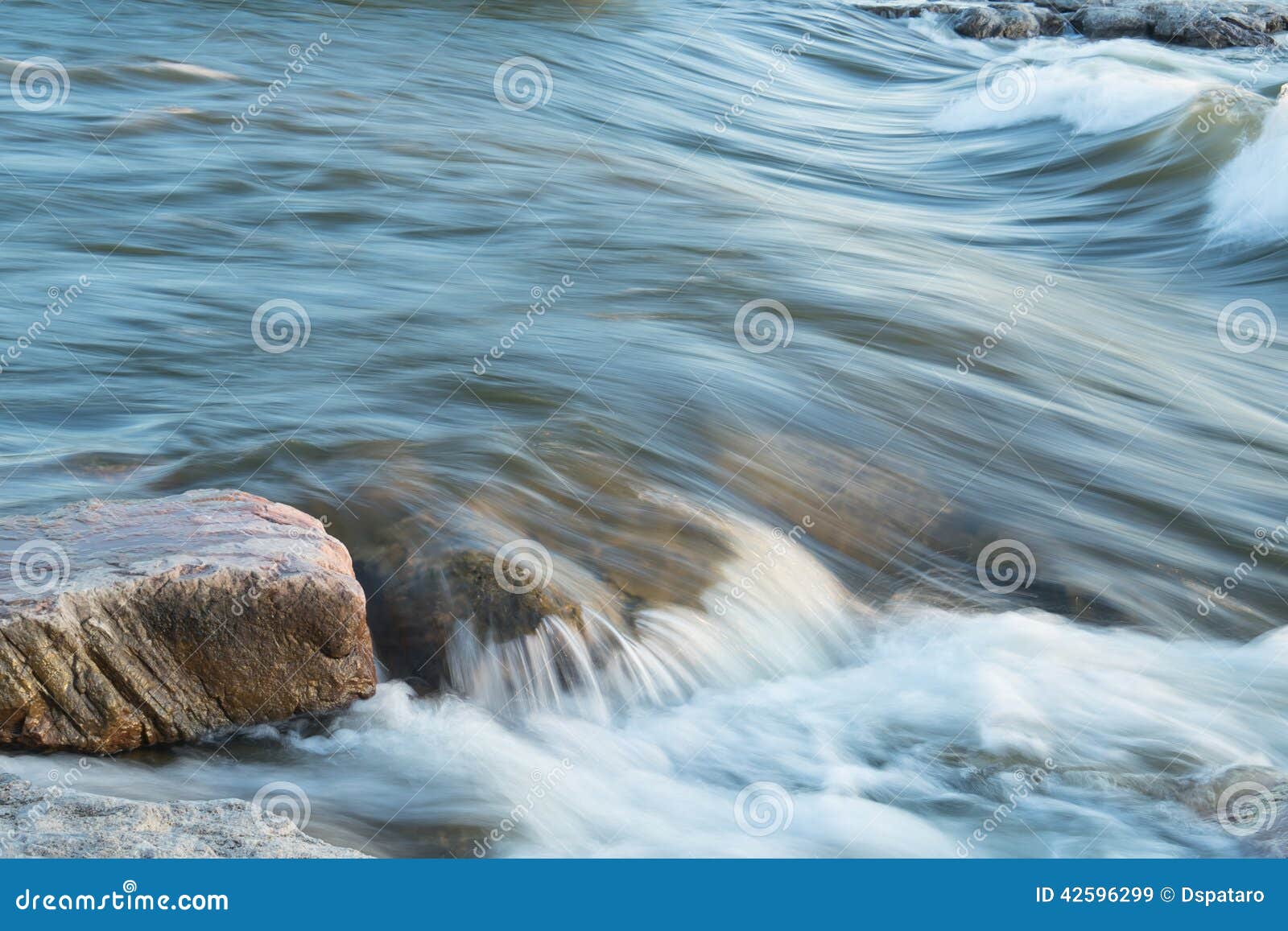 River in Motion stock image. Image of rushing, flowing - 42596299
