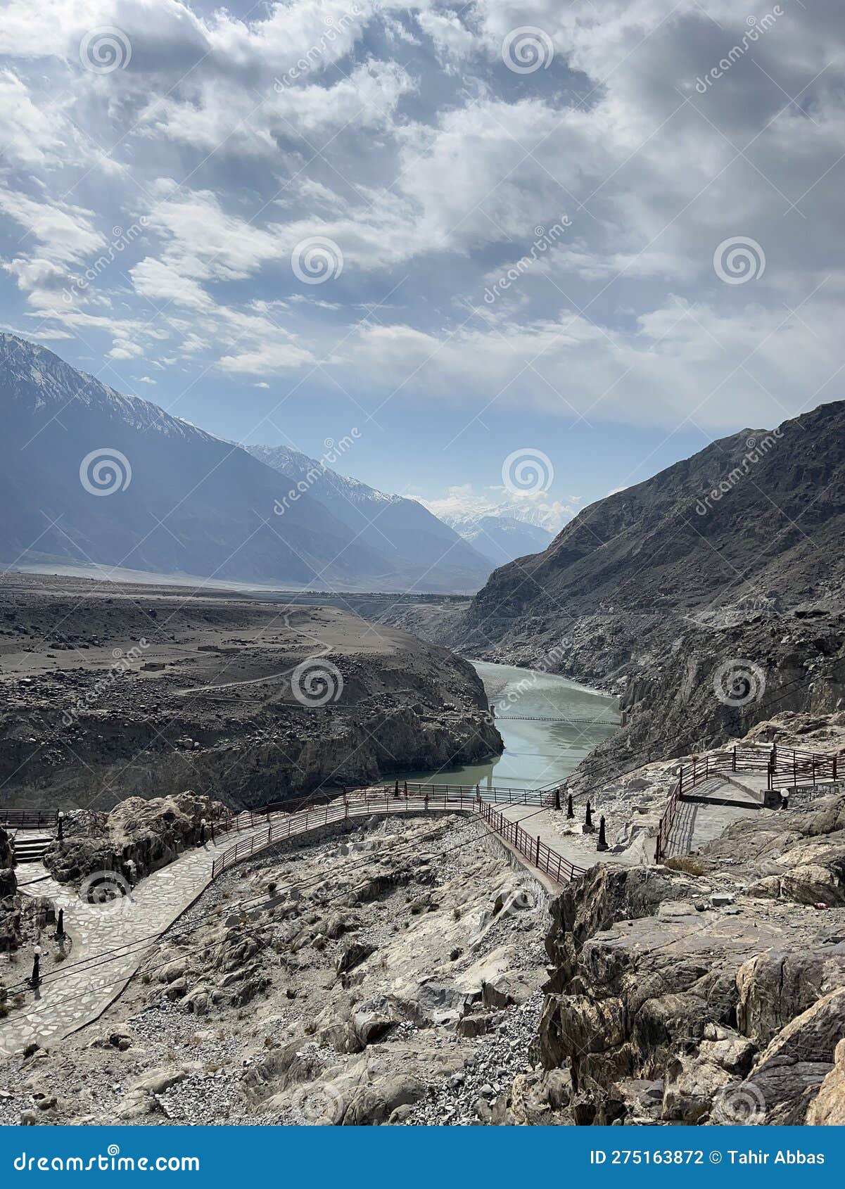 River in Mountain Gilgit Baltistan Stock Photo - Image of river, gilgit ...