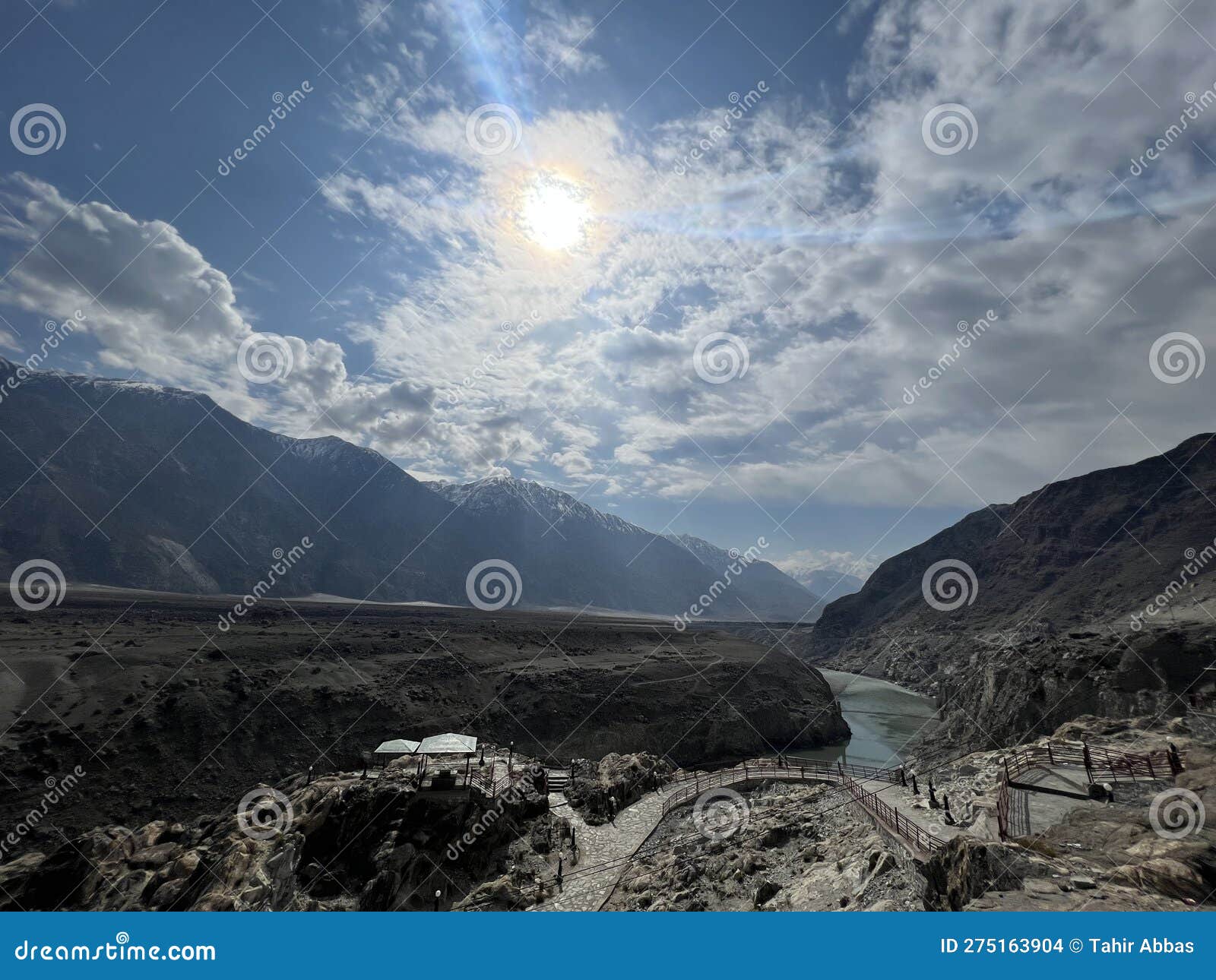 River in Mountain Gilgit Baltistan Stock Photo - Image of baltistan ...