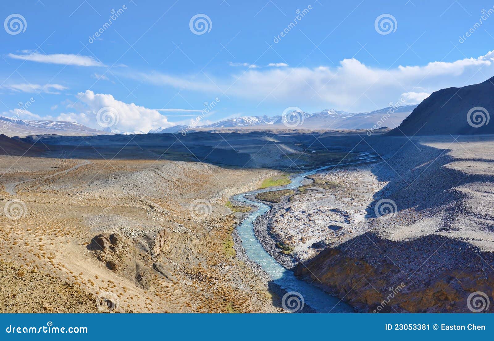 The River in the Mountain Road Stock Image - Image of peace, mountains ...