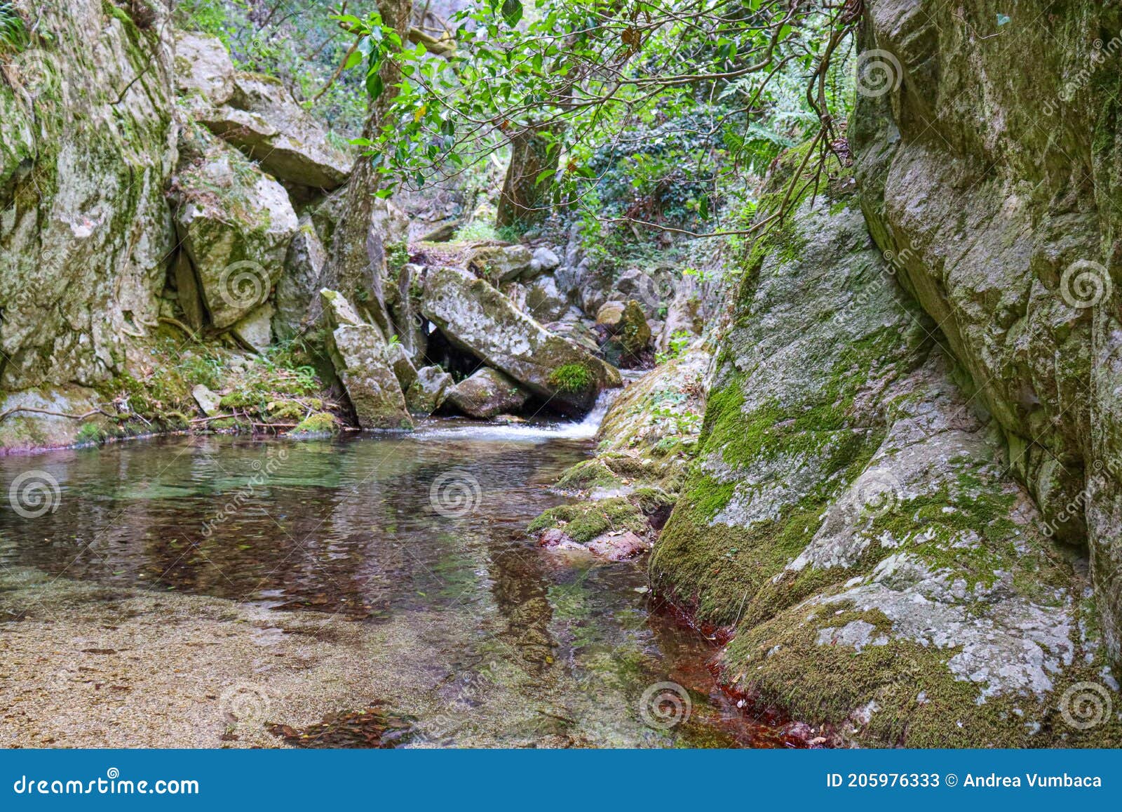River in the Mountains with Boulders and Rocks Stock Image - Image of ...