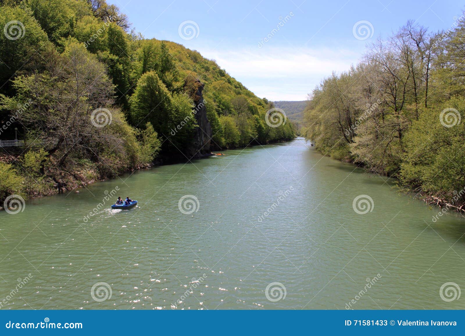 River in the mountains stock image. Image of clear, climate - 71581433