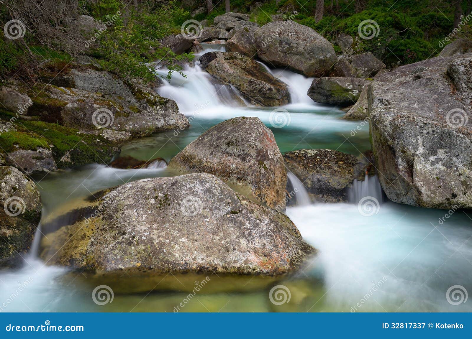 River in the mountains stock image. Image of ecology - 32817337
