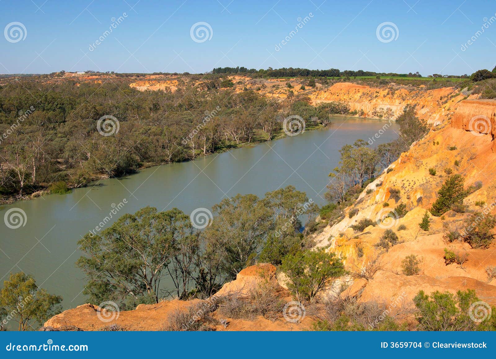 River murray stock photo. Image of water, watercourse - 3659704